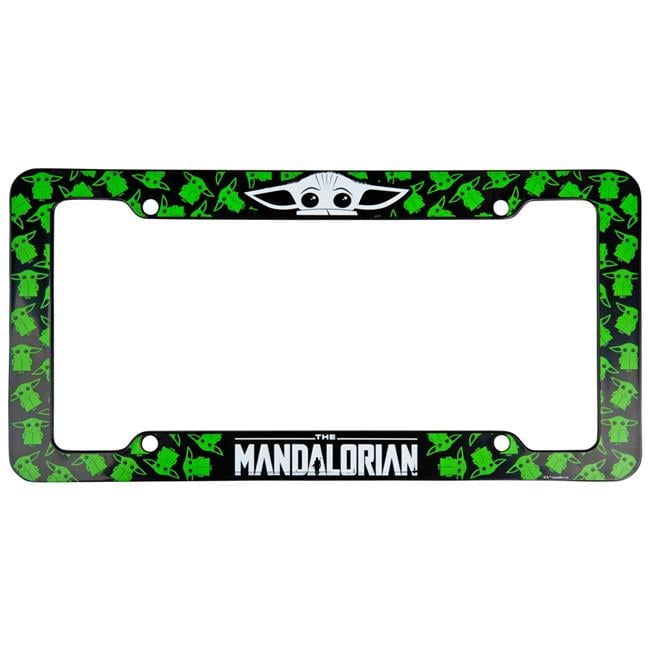 Star Wars Mandalorian Grogu (Baby Yoda) License Plate Frame Car ...