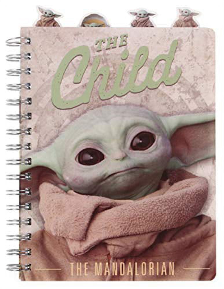 Star Wars The Mandalorian Baby Yoda - Spiral Journal Notebook with ...
