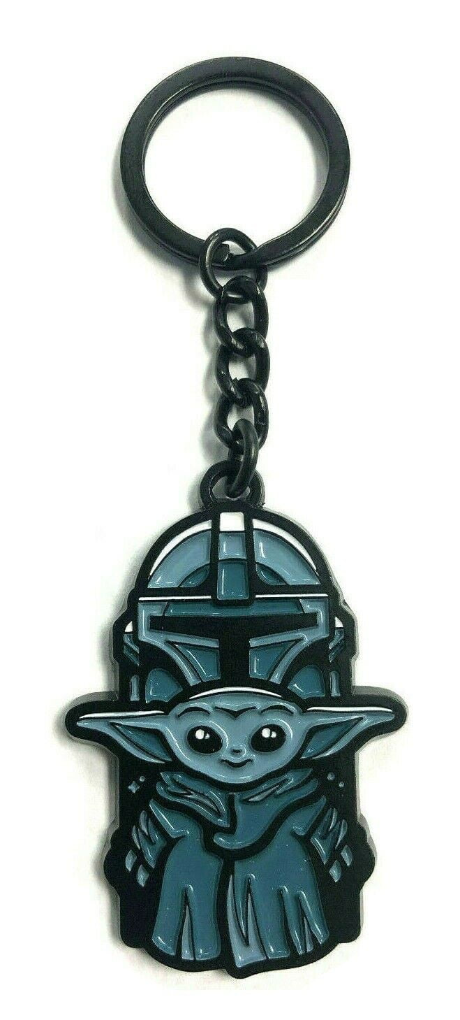 Star Wars The Mandalorian & Baby Yoda / The Child Metal Enamel Fill ...