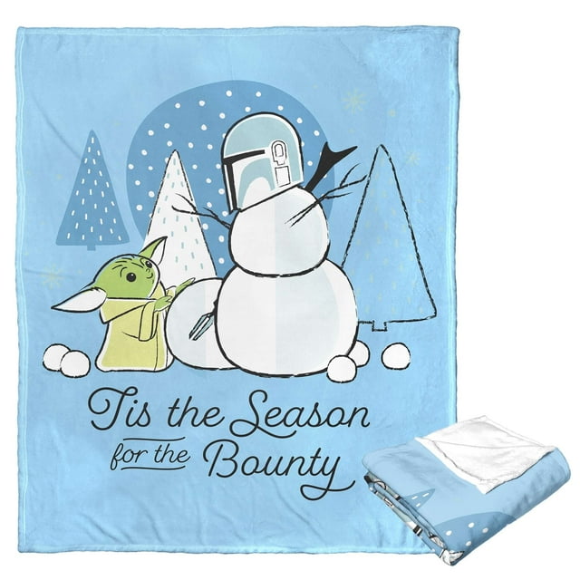 Star Wars: The Mandalorian Bounty Season Kids Silk Touch Throw Blanket ...