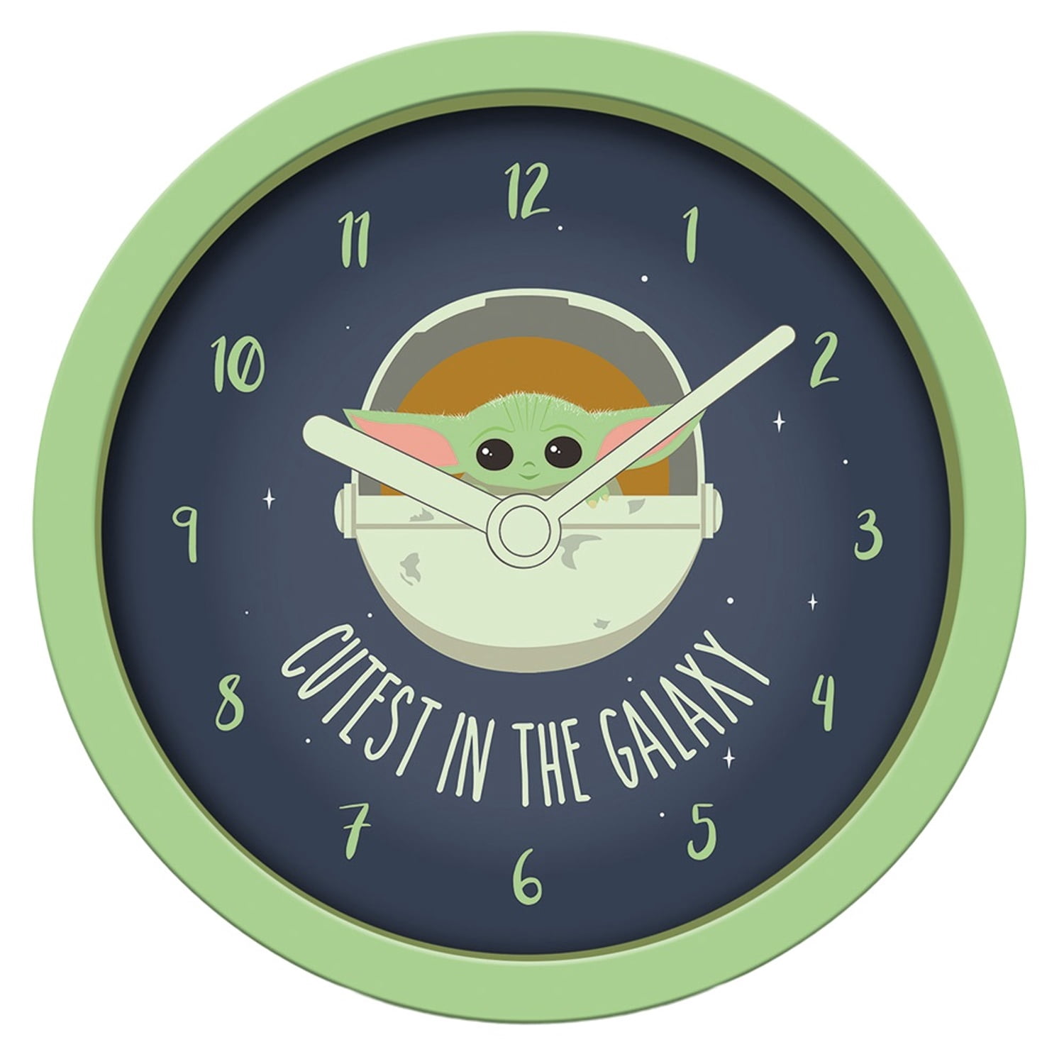 Star Wars: The Mandalorian Cutest In The Galaxy Analogue Desk Clock ...