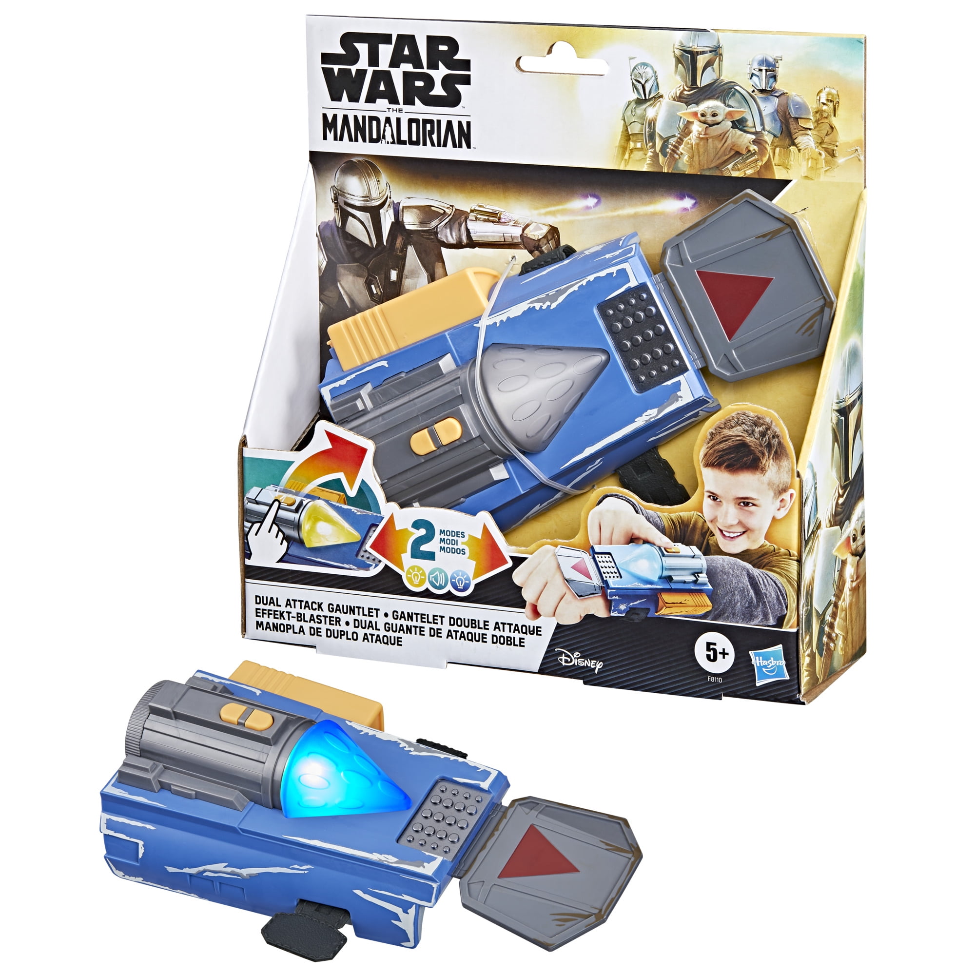 Star Wars The Mandalorian Dual Attack Gauntlet, Lights & Sounds ...