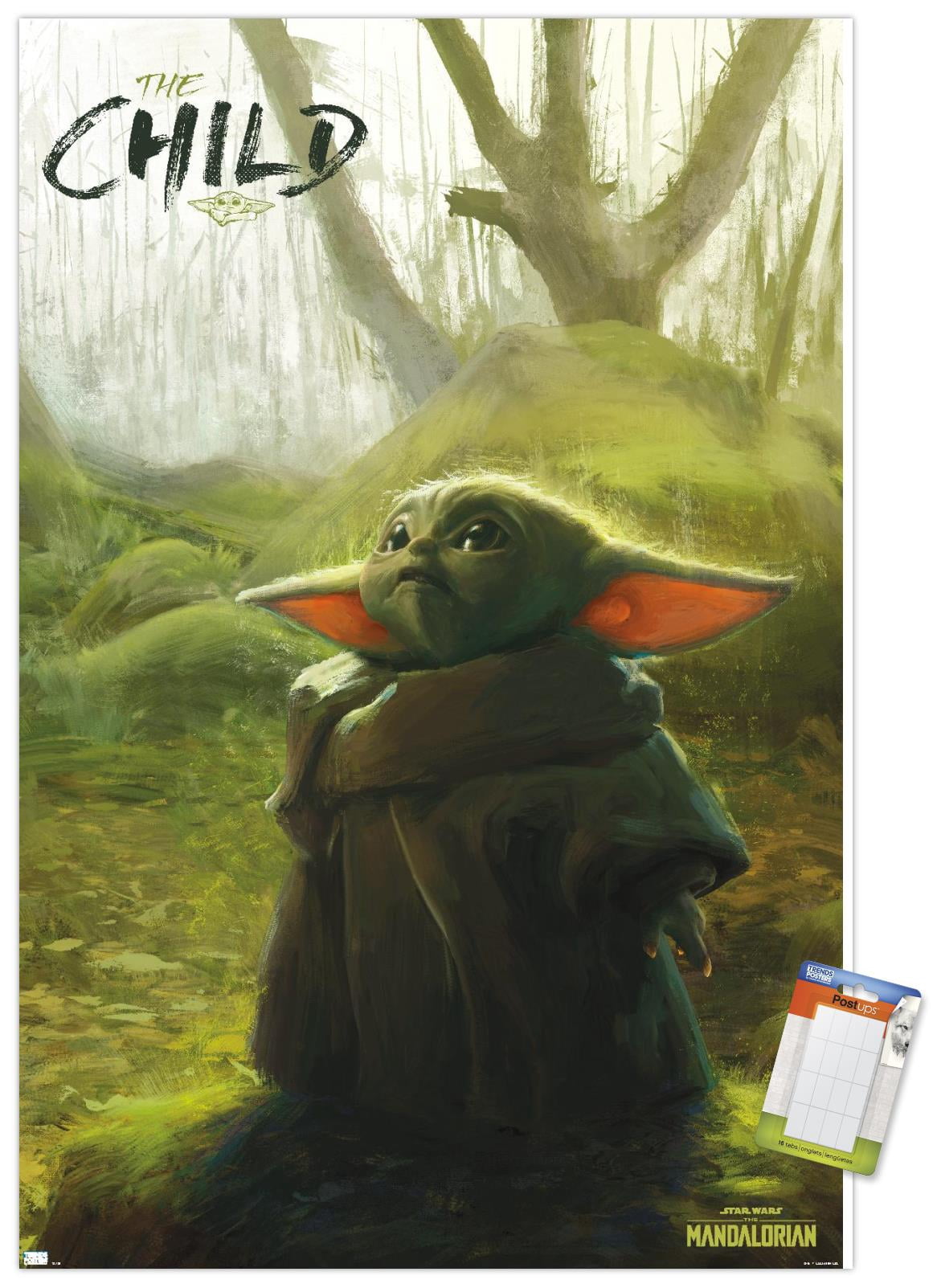Star Wars: The Mandalorian - Forest Wall Poster, 22.375" x 34 ...