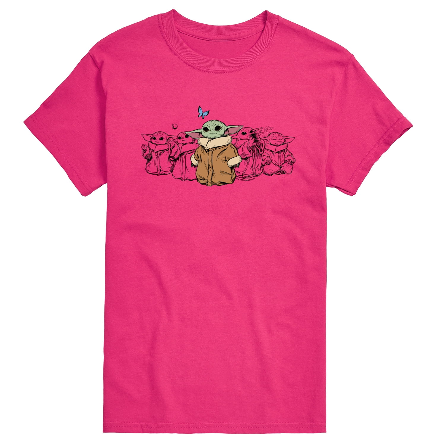 Star Wars - The Mandalorian Grogu Butterfly - Men's Short Sleeve ...