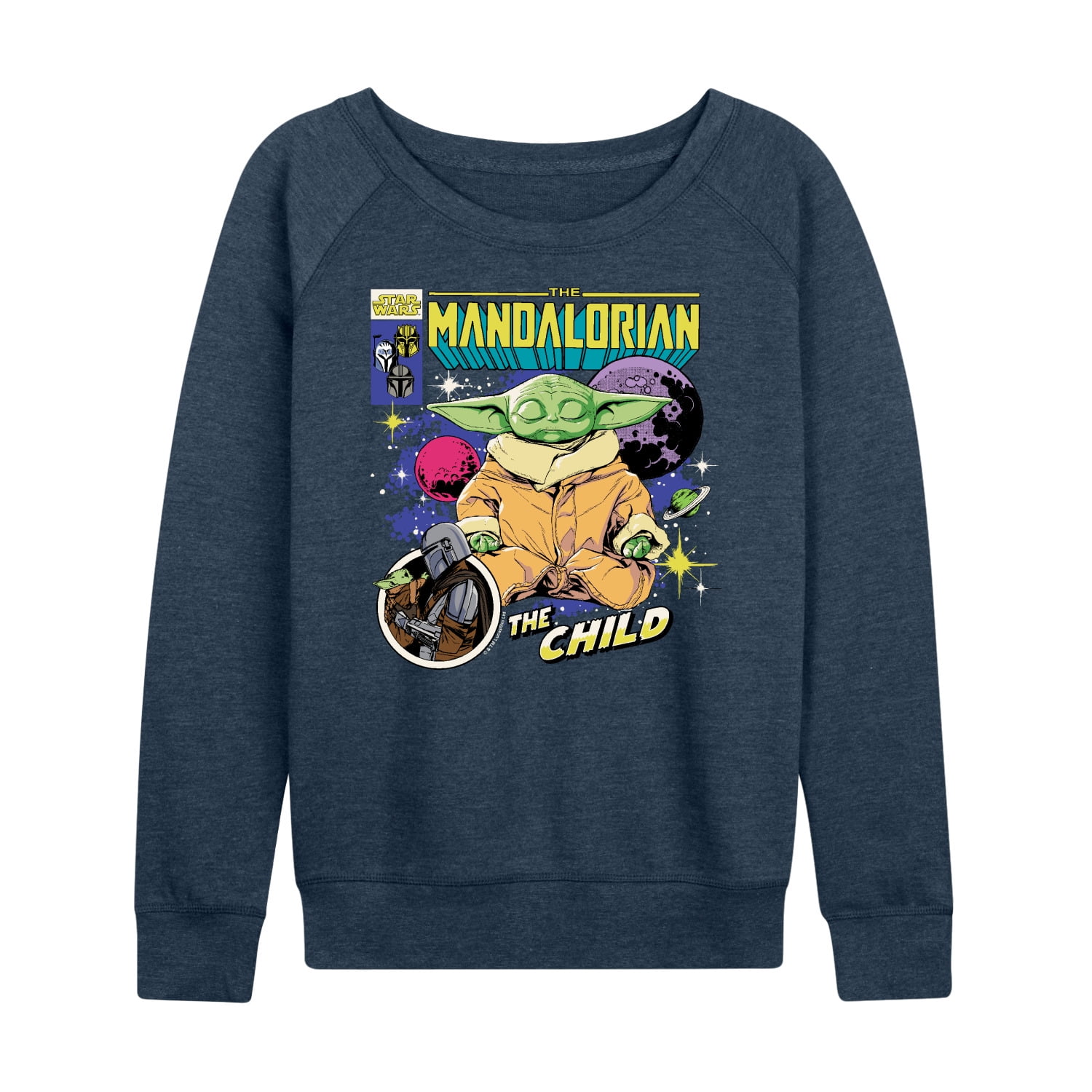 Star Wars - The Mandalorian Grogu Comic Cover - Wo Men's French Terry ...