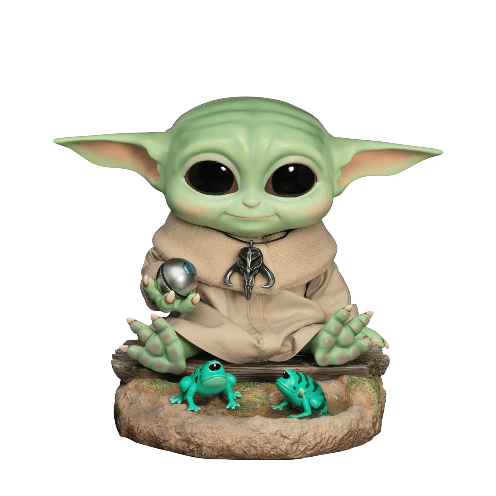 Star Wars The Mandalorian Grogu Egg Attack Statue - Walmart.com
