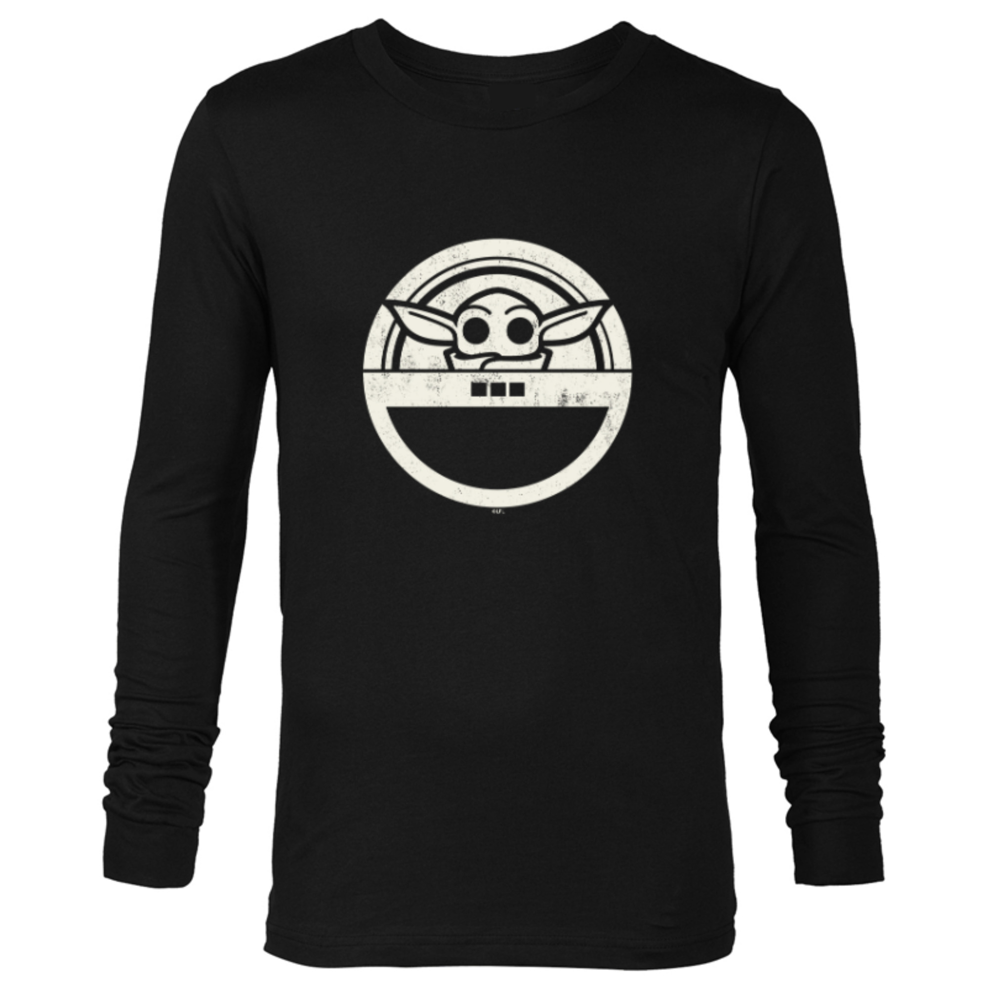 Star Wars The Mandalorian Grogu Floating Pod Sticker - Long Sleeve T ...