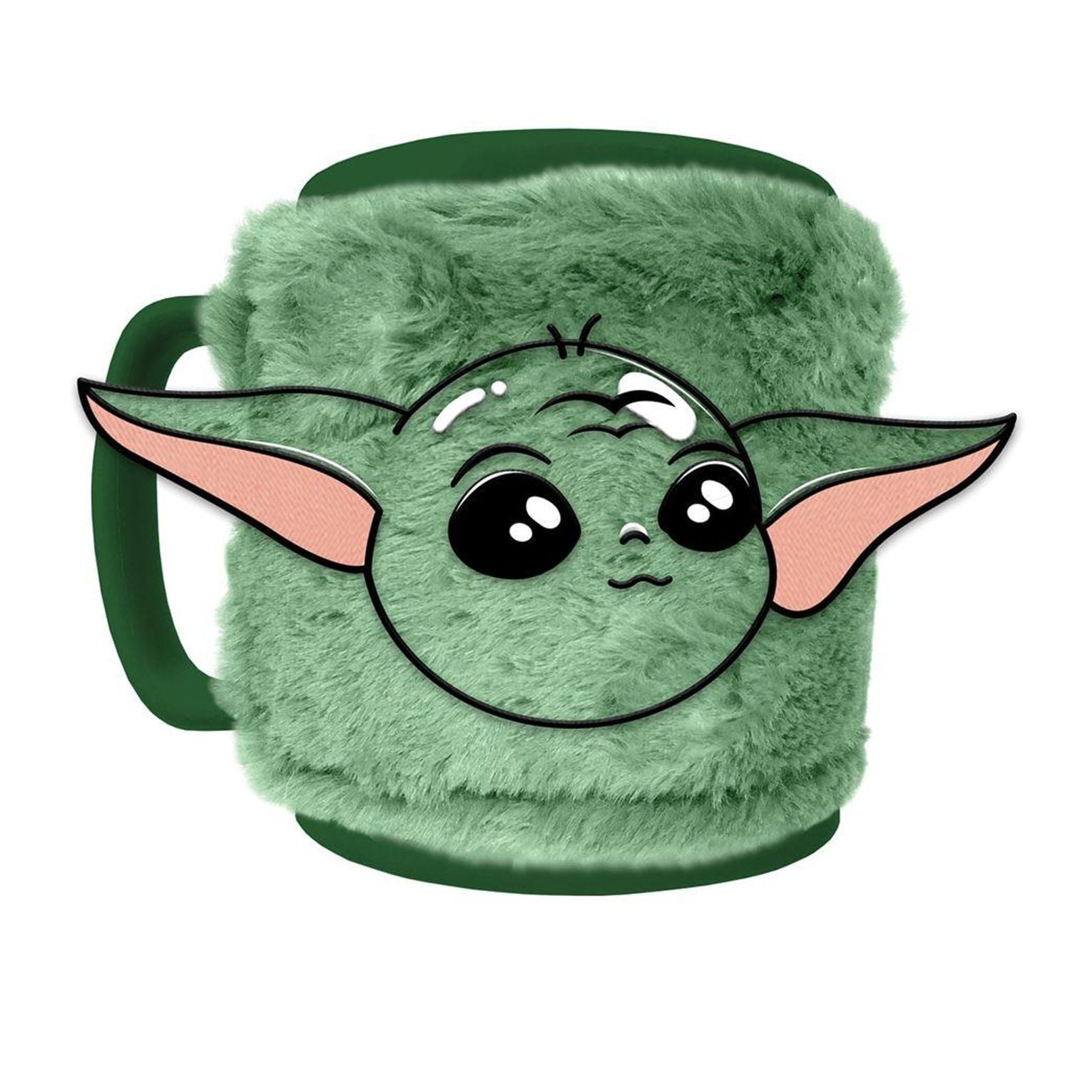 Star Wars The Mandalorian Grogu Fuzzy Mug - Walmart.com