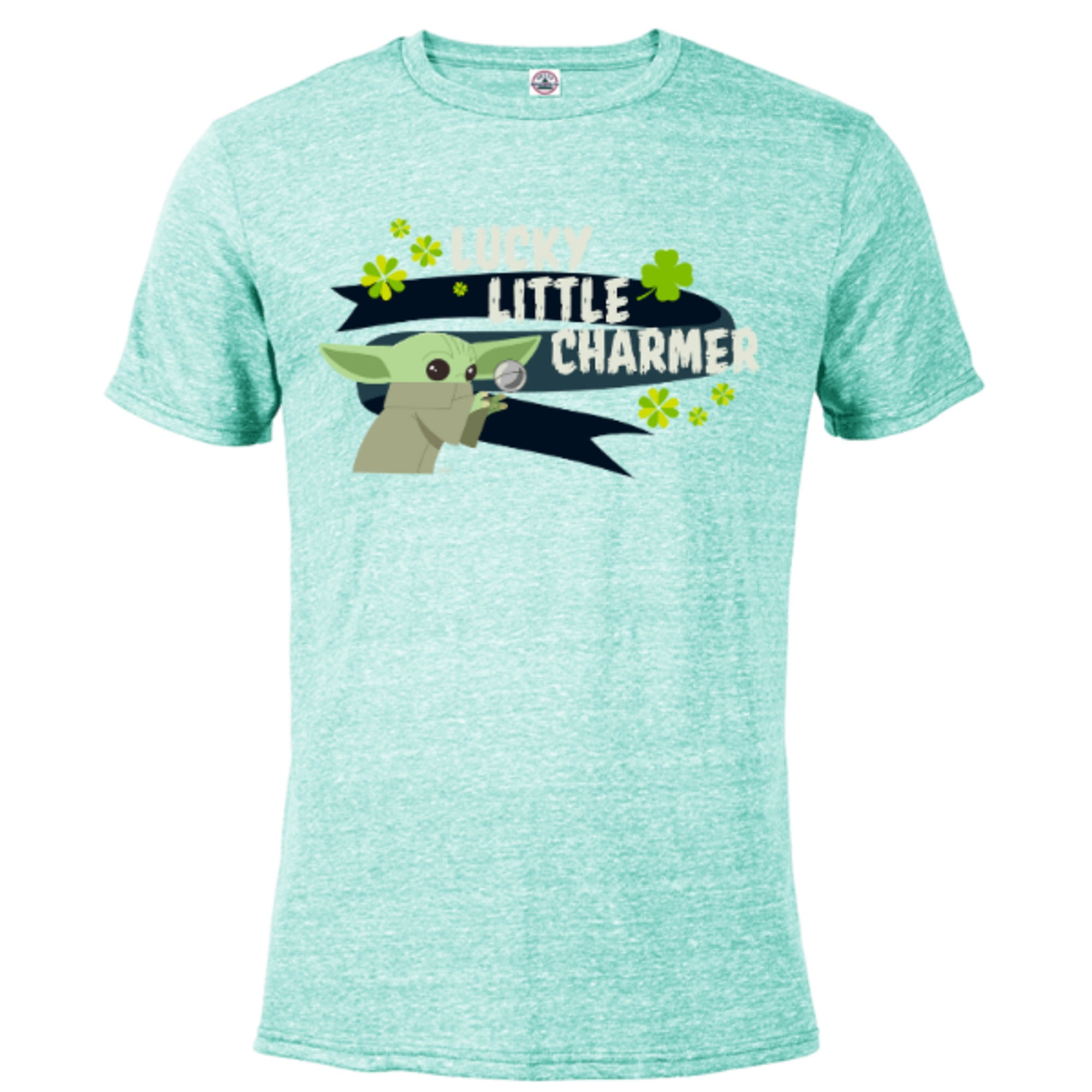 Star Wars The Mandalorian Grogu Lucky Little Charmer - Short Sleeve ...