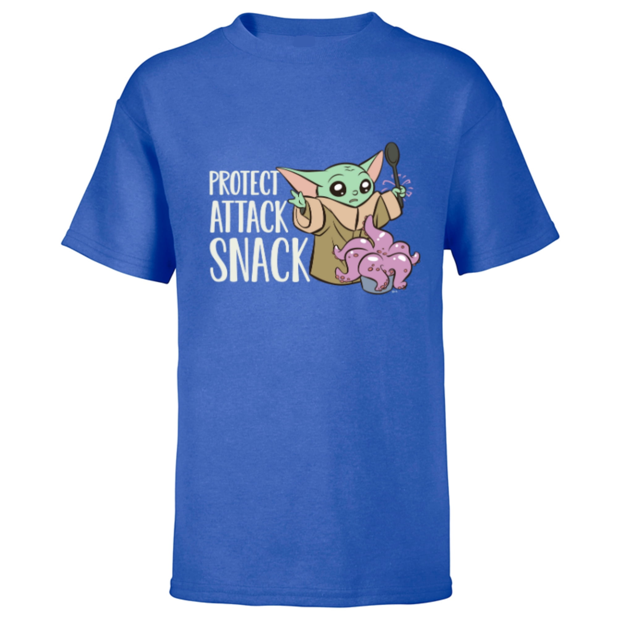 Star Wars The Mandalorian Grogu Protect Attack Snack Chowder - Short ...