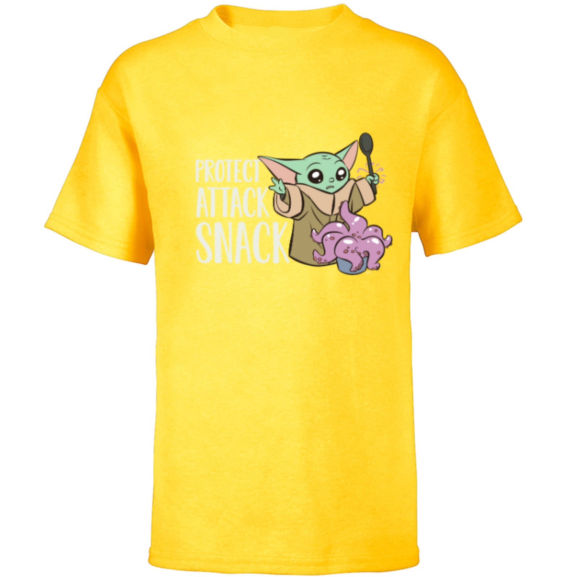 Star Wars The Mandalorian Grogu Protect Attack Snack Chowder - Short ...