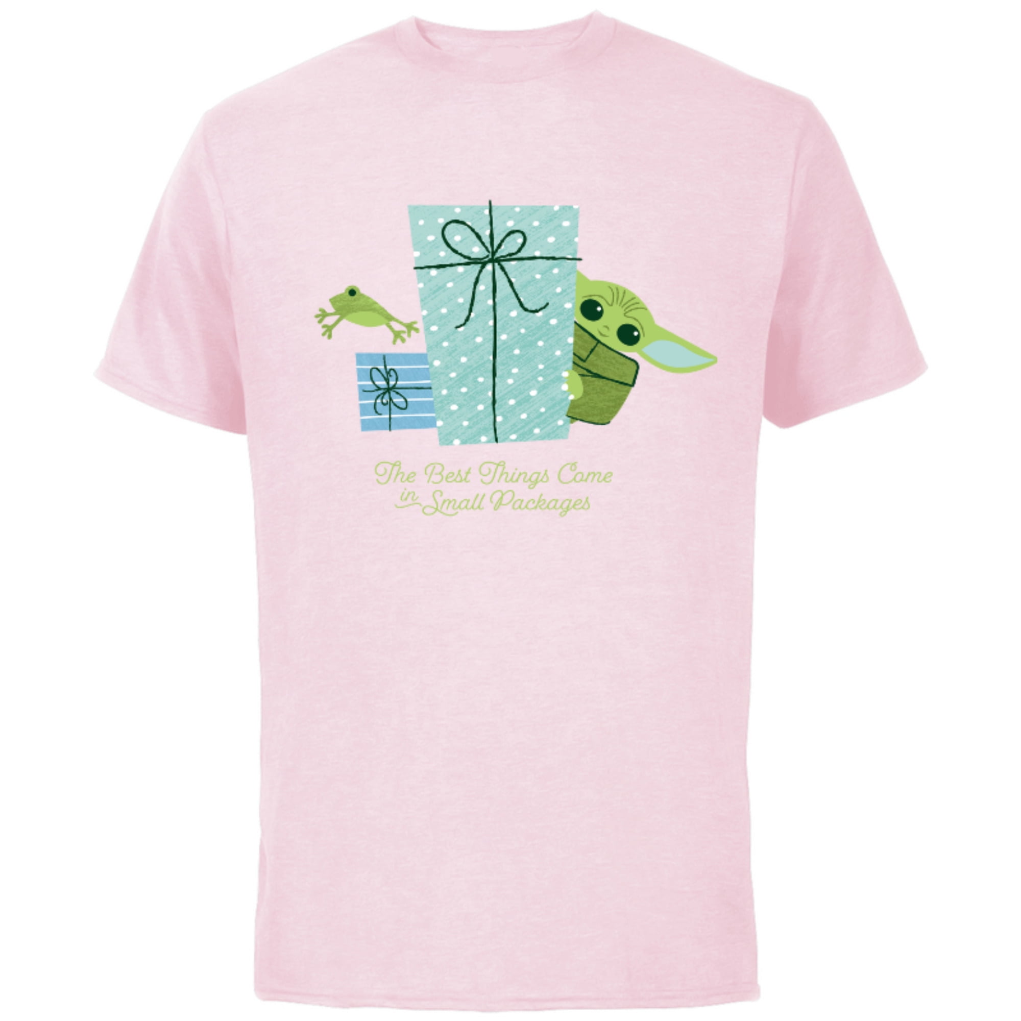 Star Wars The Mandalorian Grogu Small Packages Holiday Standard - Short ...