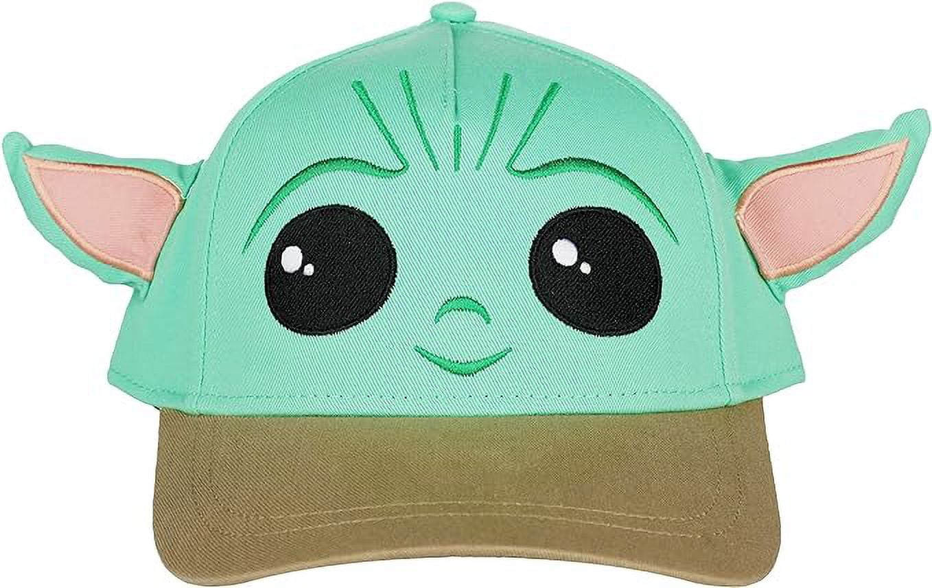 Star Wars The Mandalorian Grogu Snapback Hat for Boys - Walmart.com