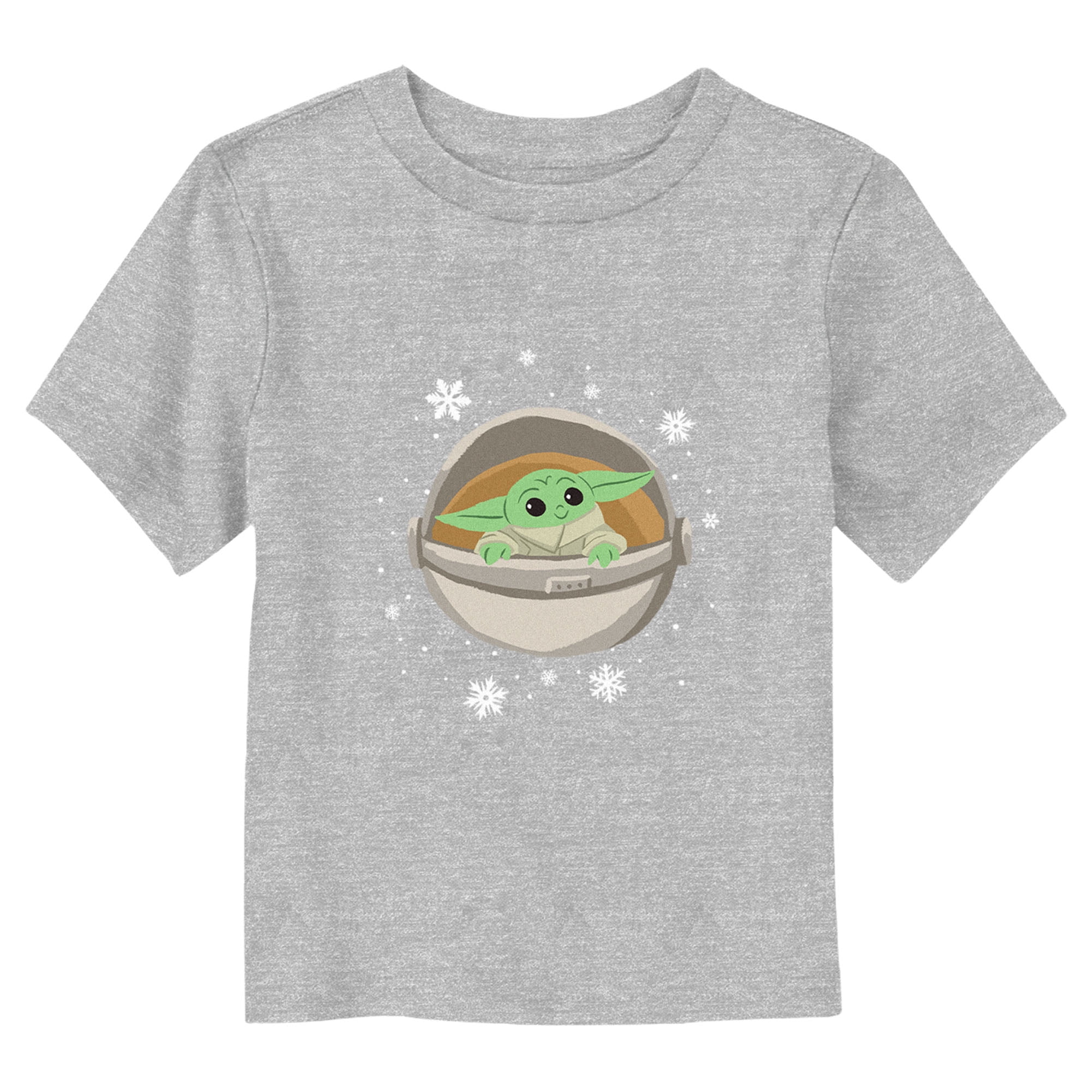 Star Wars: The Mandalorian Grogu Snowflakes Graphic T-Shirt - Walmart.com
