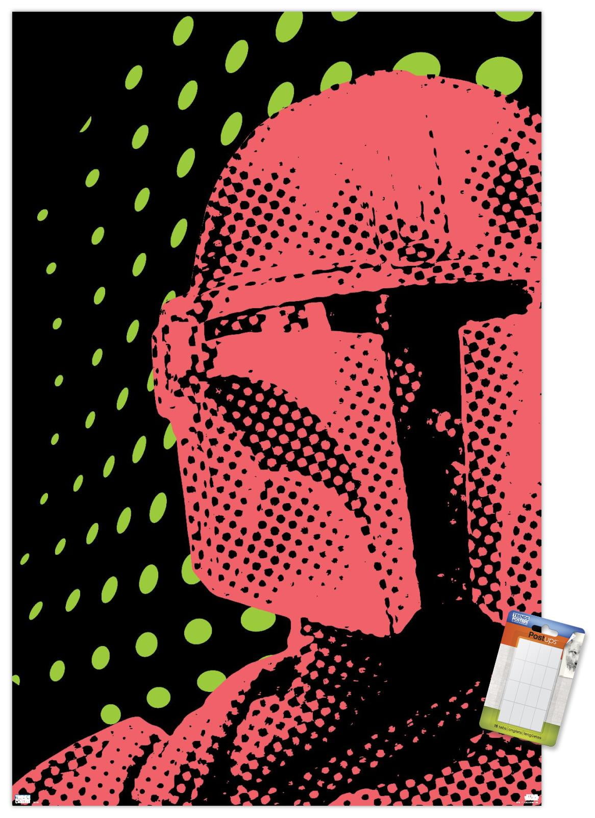 Star Wars: The Mandalorian: Grogu Street - Mando Wall Poster, 22.375" x ...