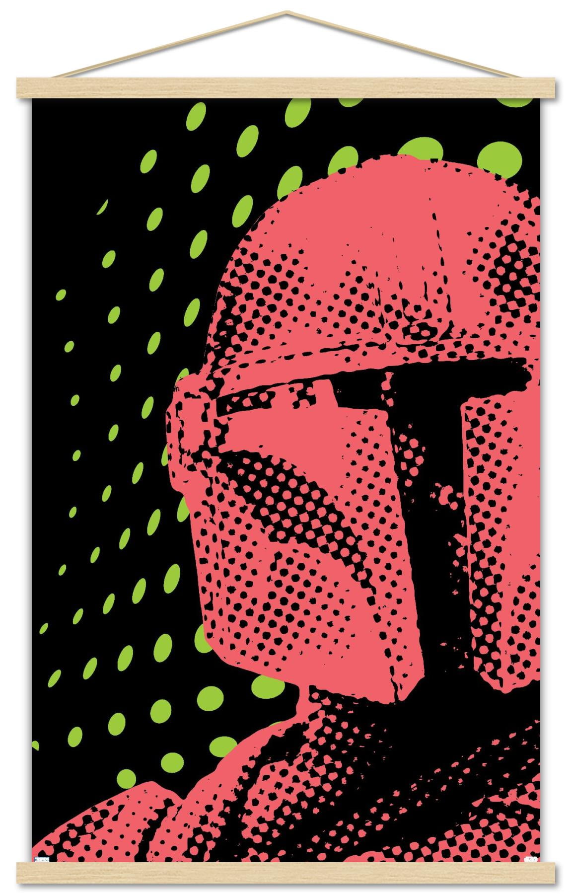 Star Wars: The Mandalorian: Grogu Street - Mando Wall Poster with ...