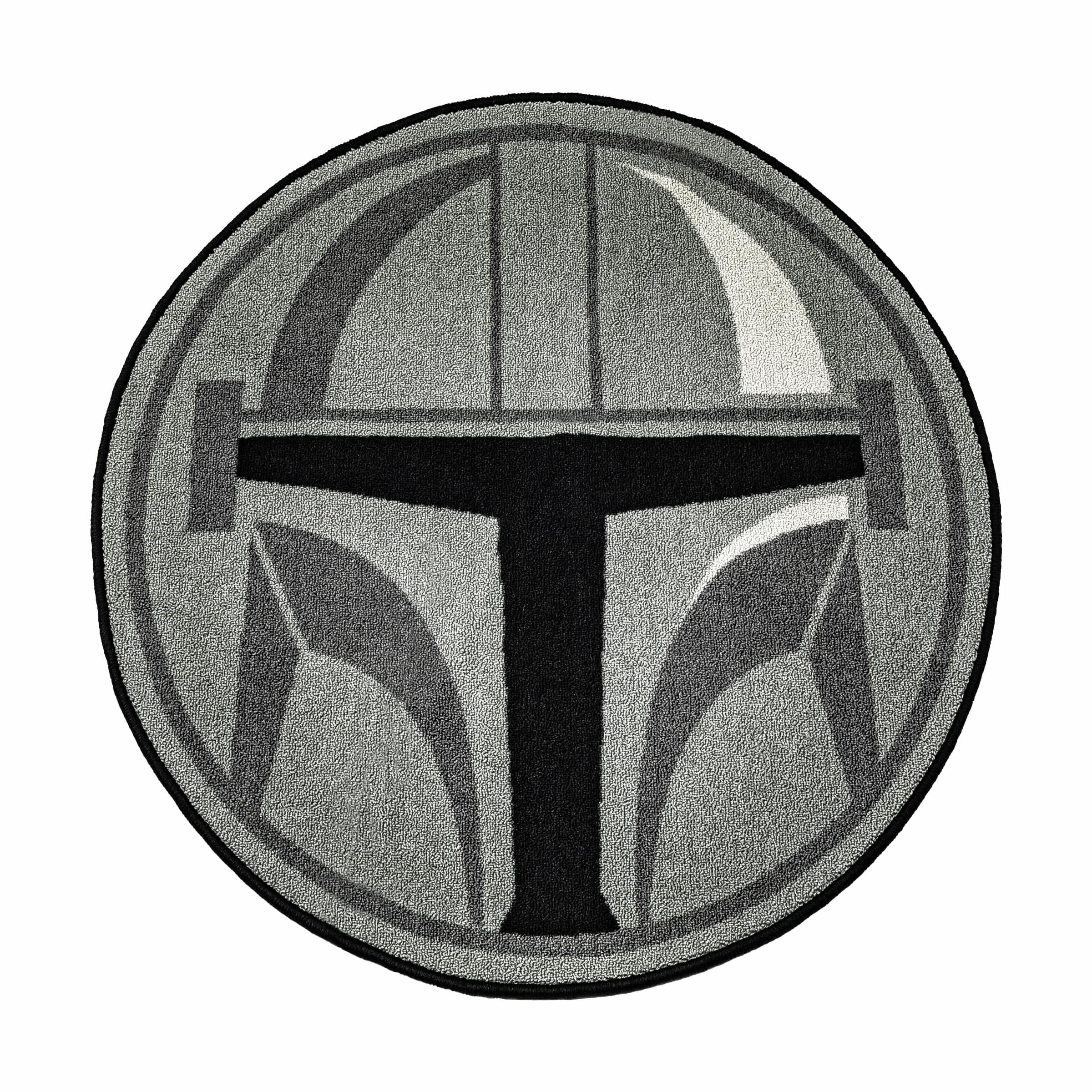 Star Wars: The Mandalorian Helmet Round Area Rug | 52 Inches - Walmart.com