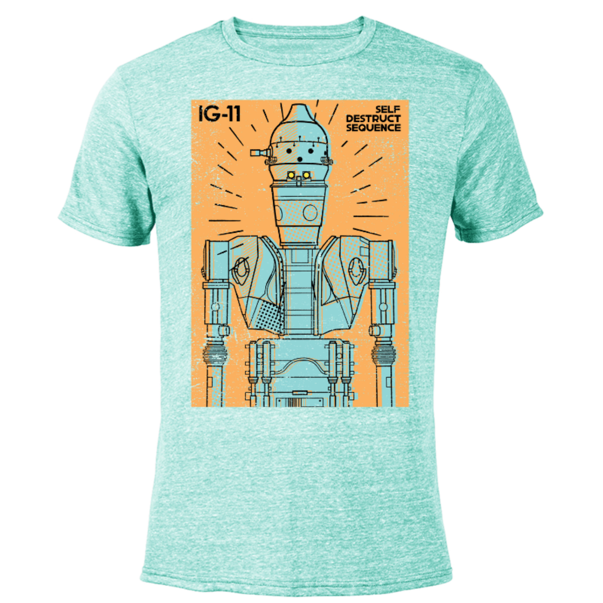 Star Wars The Mandalorian IG-11 Self Destruct Sequence - Short Sleeve ...