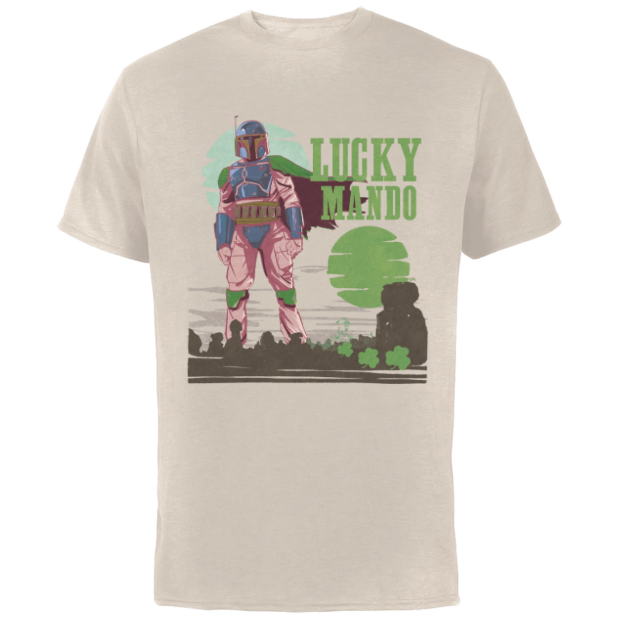 Star Wars The Mandalorian Lucky Mando St. Patrick’s Day - Short Sleeve ...