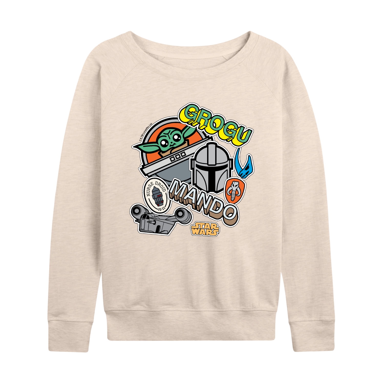 Star Wars - The Mandalorian Mando Grogu Stickers - Wo Men's French ...