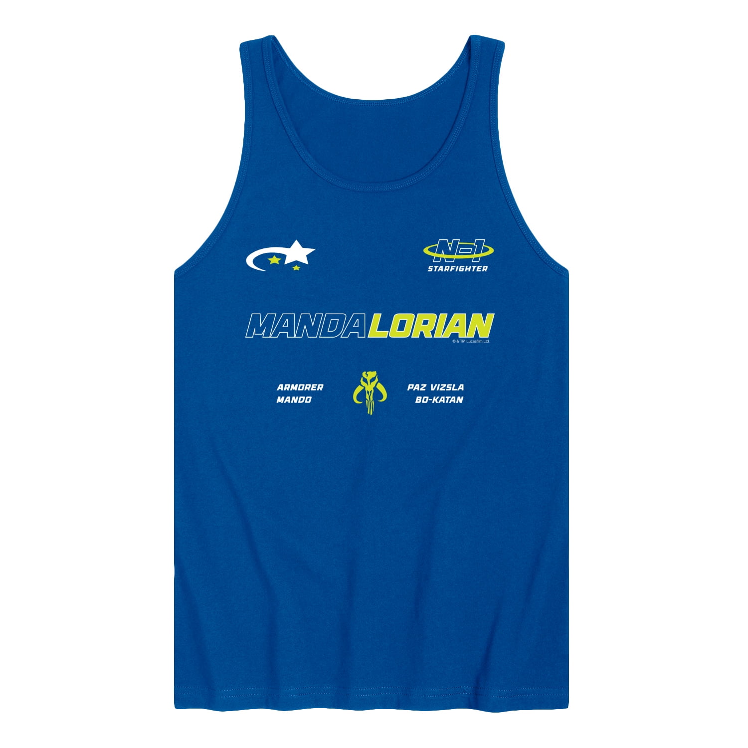 Star Wars - The Mandalorian Mando Jersey - Men's Sleeveless Graphic ...