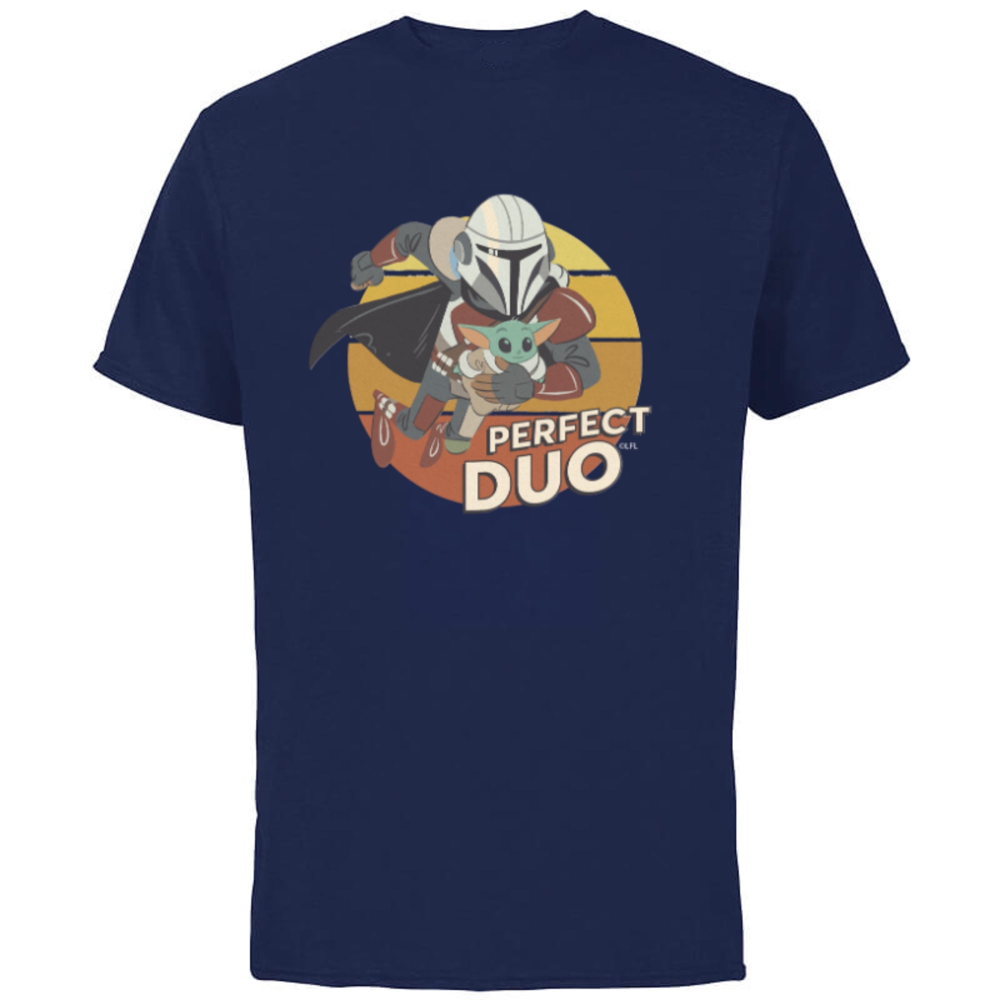 Star Wars The Mandalorian Mando and Grogu Perfect Duo - Short Sleeve ...