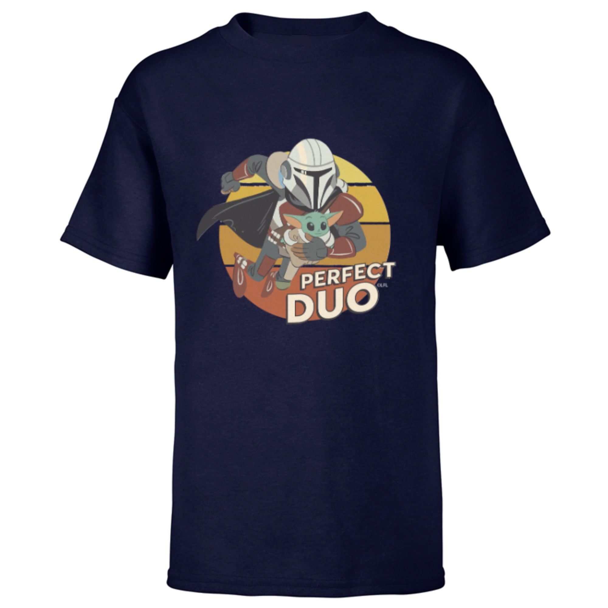 Star Wars The Mandalorian Mando and Grogu Perfect Duo - Short Sleeve T ...