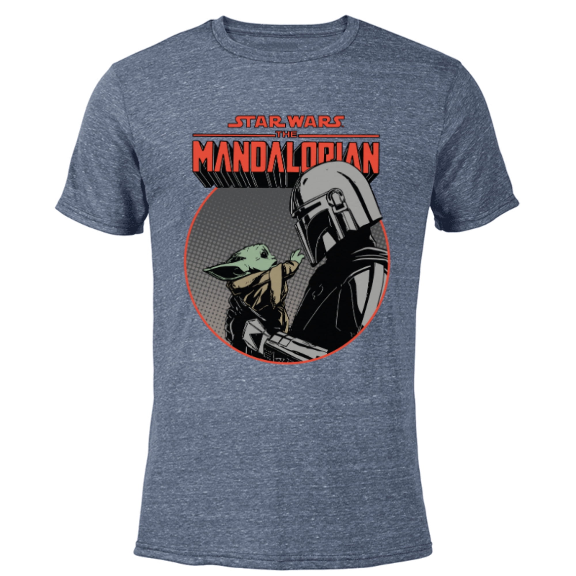 Star Wars The Mandalorian Mando and the Child Retro - Short Sleeve ...