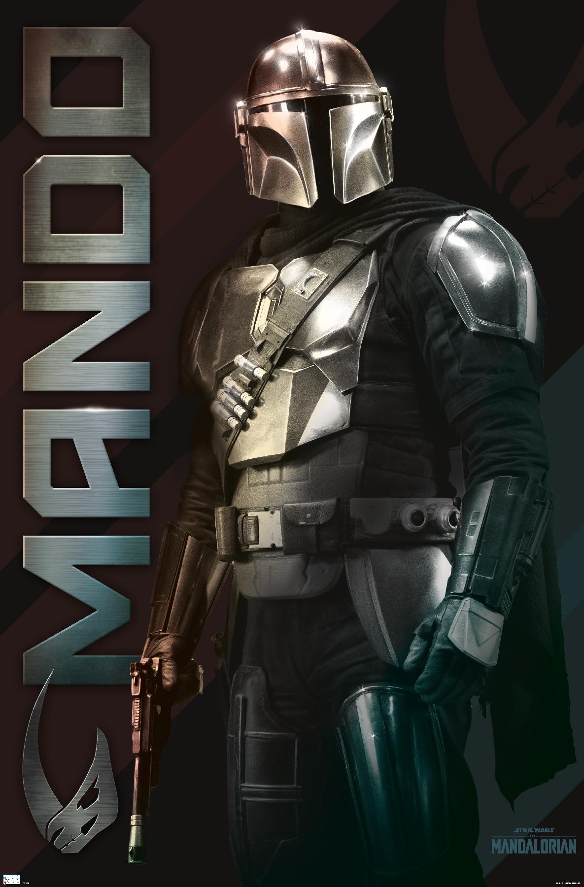 Star Wars: The Mandalorian - Name Wall Poster, 22.375" x 34" - Walmart.com
