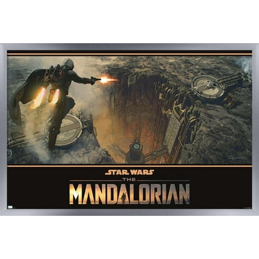 Star Wars: The Mandalorian Season 2 - Tentacles Wall Poster with Push ...