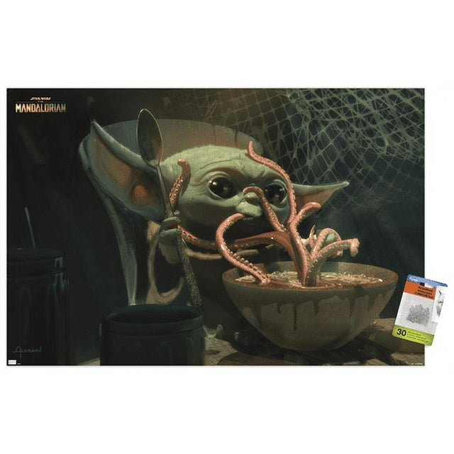 Star Wars: The Mandalorian Season 2 - Tentacles Wall Poster with Push ...