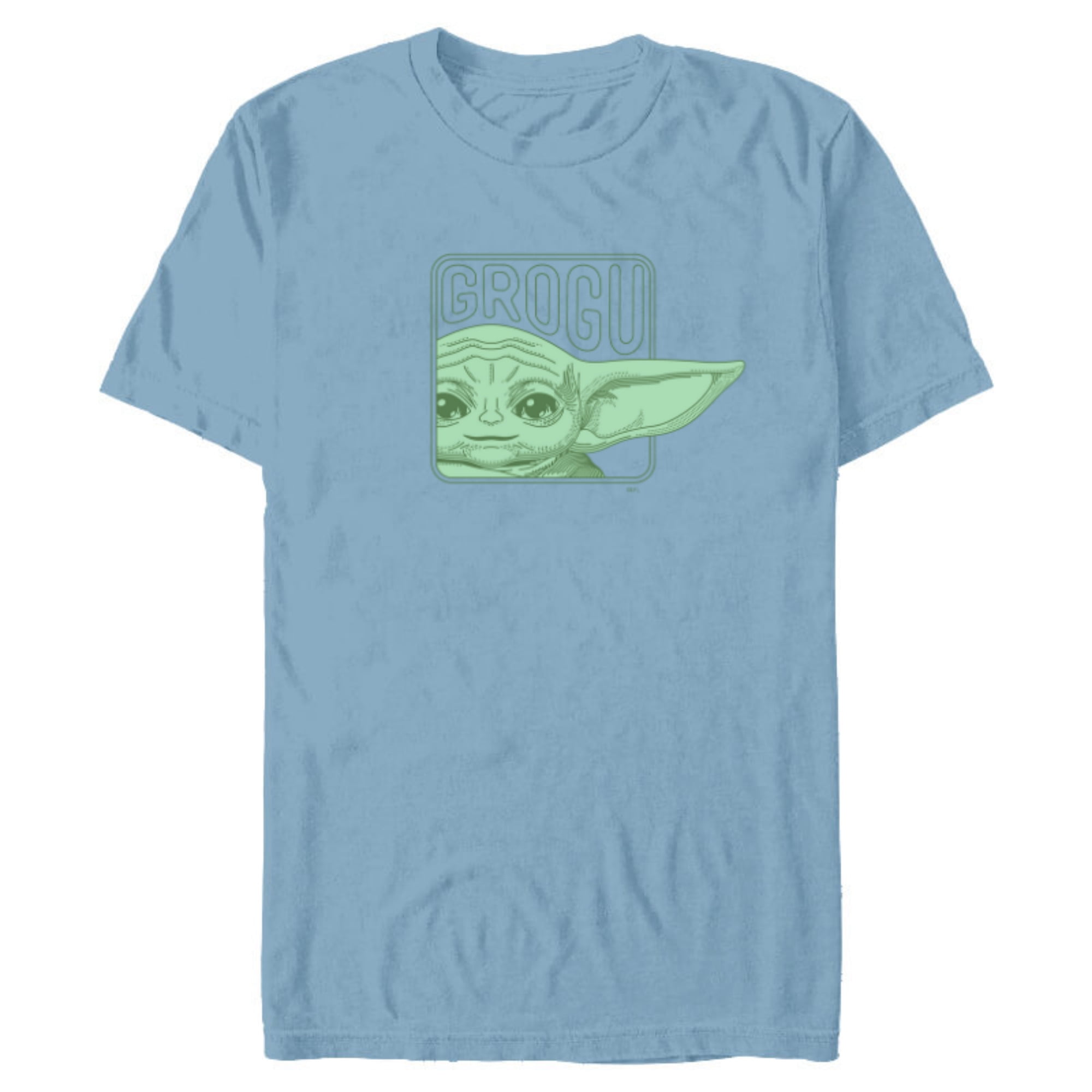 Star Wars The Mandalorian Season 3 Grogu Face with Name - Short Sleeve ...