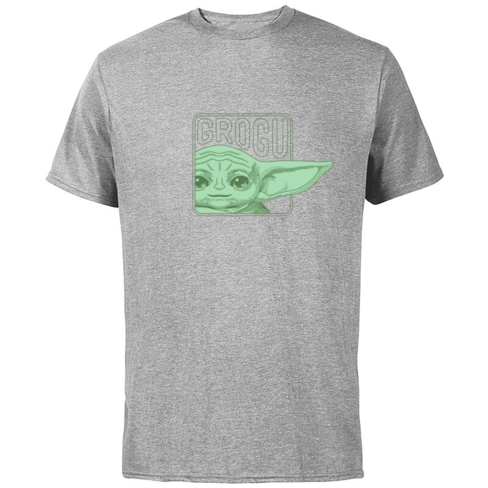 Star Wars The Mandalorian Season 3 Grogu Face with Name - Short Sleeve ...