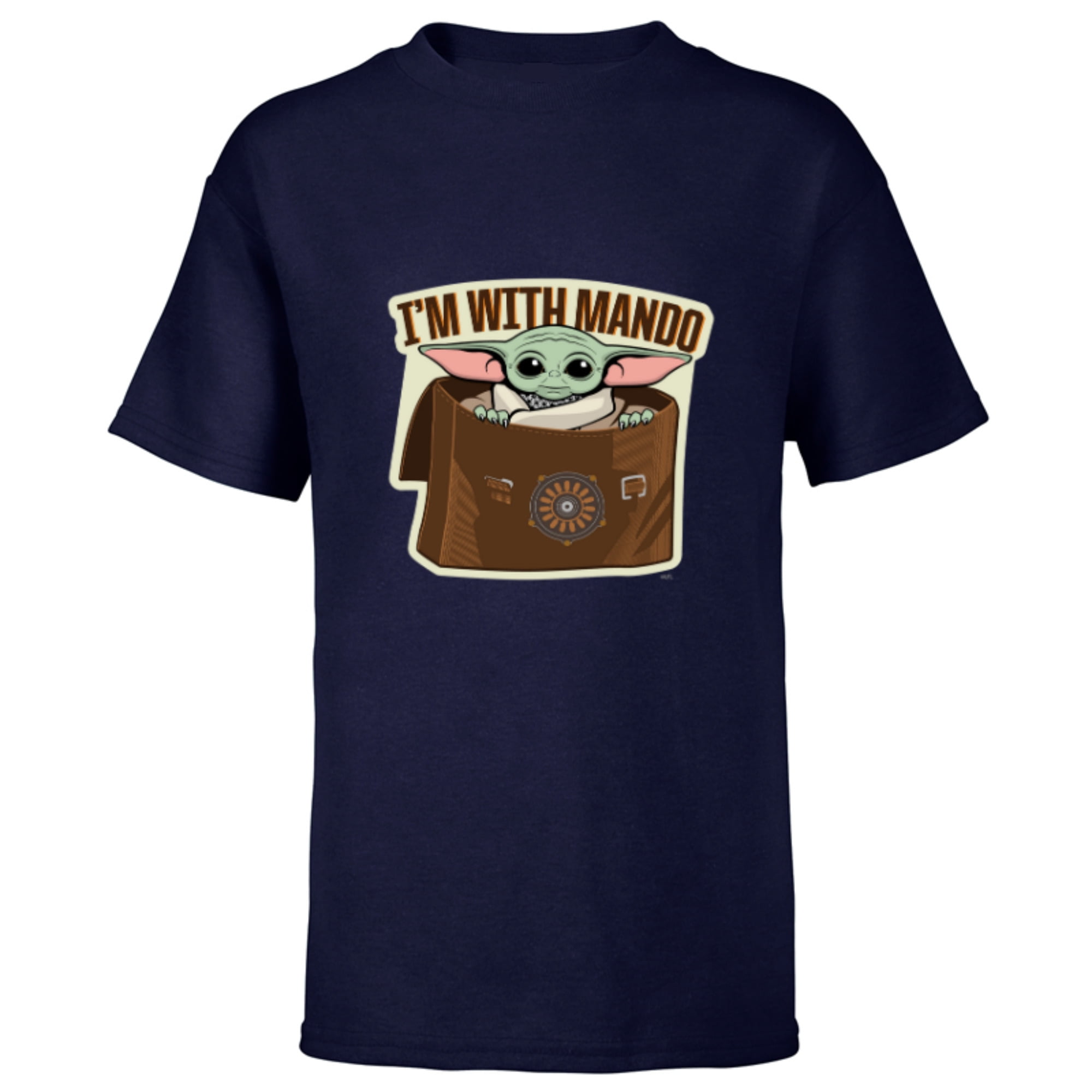 Star Wars The Mandalorian Season 3 Grogu I’m With Mando - Short Sleeve ...