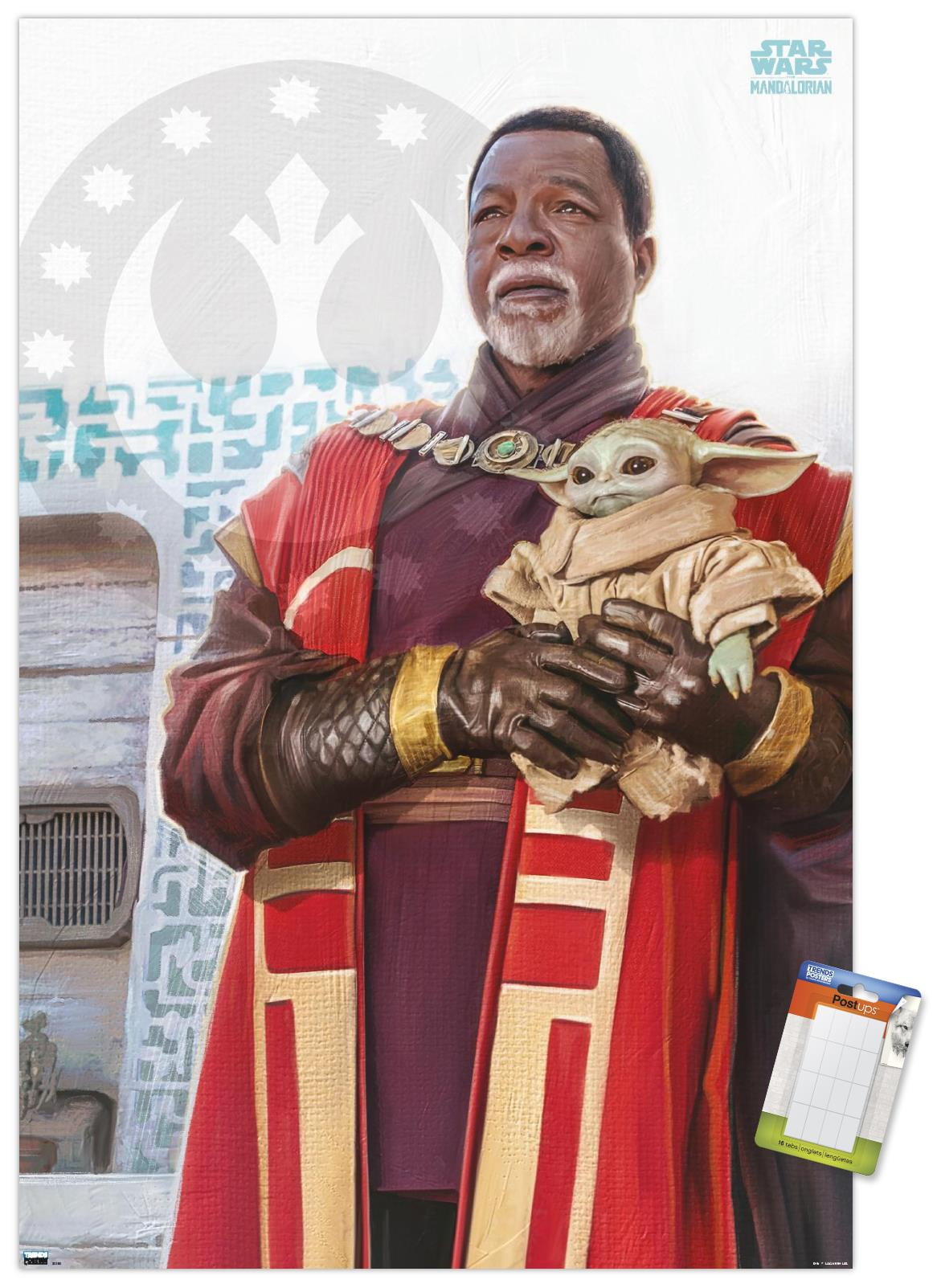 Star Wars: The Mandalorian Season 3 - Grogu and Greef Karga Wall Poster, 14.725" x 22.375 ...