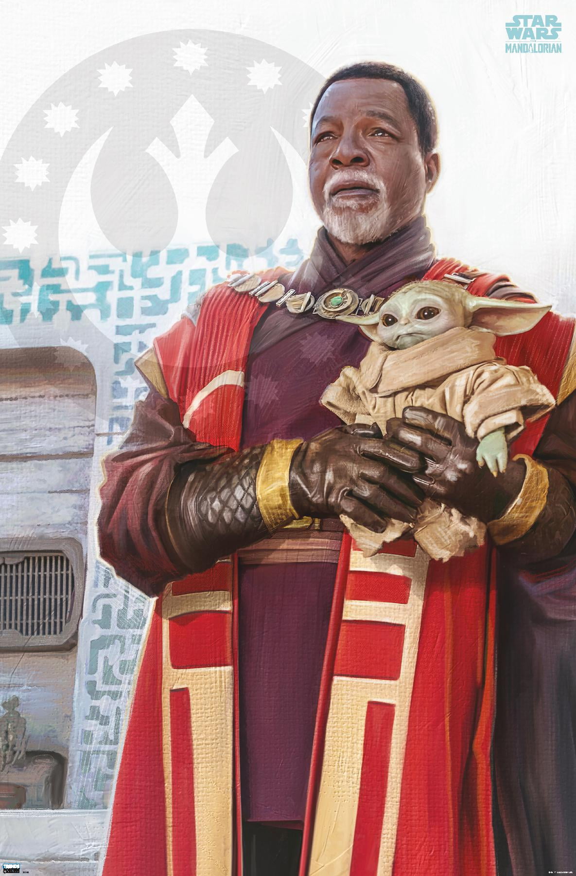 Star Wars: The Mandalorian Season 3 - Grogu and Greef Karga Wall Poster ...