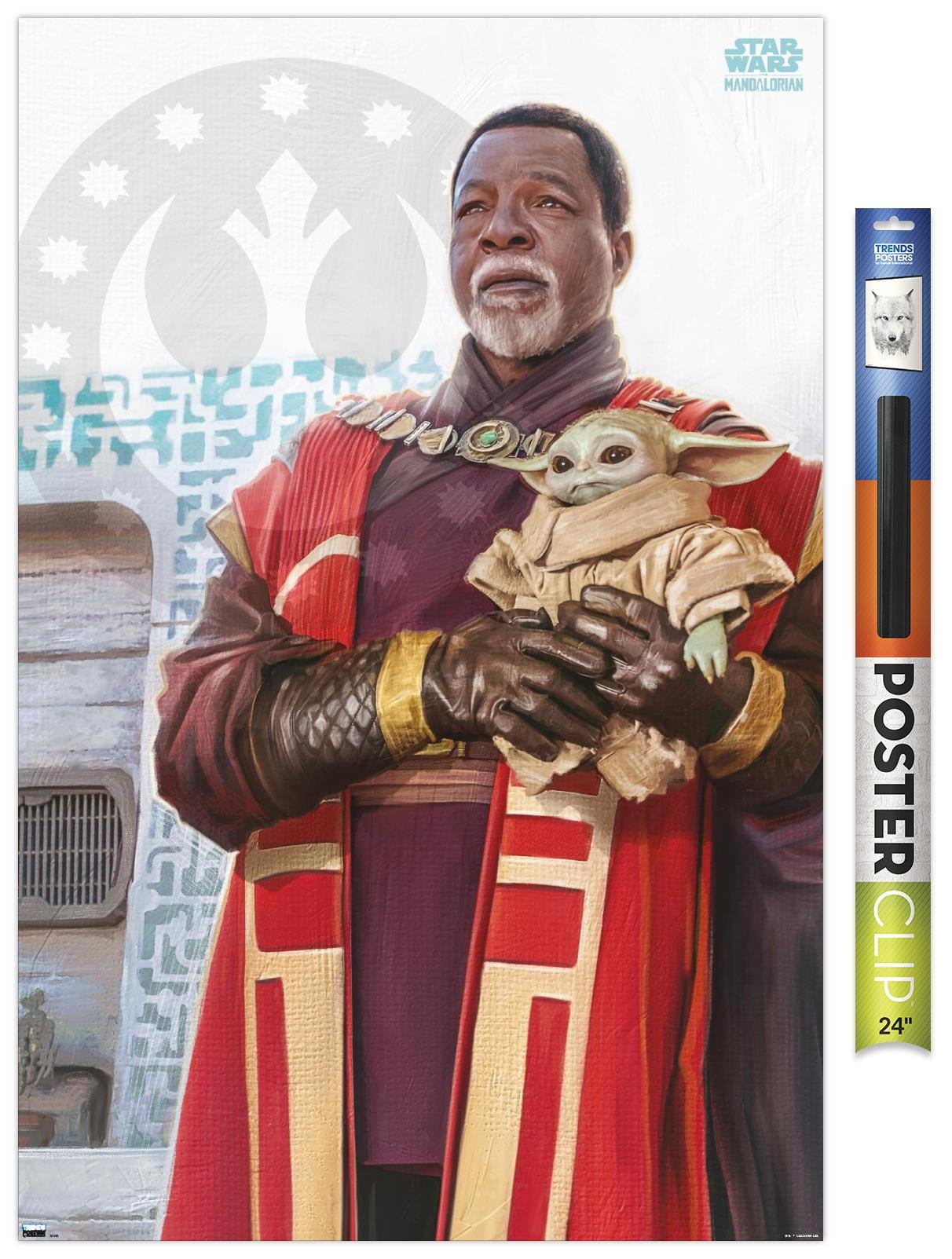 Star Wars: The Mandalorian Season 3 - Grogu and Greef Karga Wall Poster, 22.375" x 34" - Walmart.com