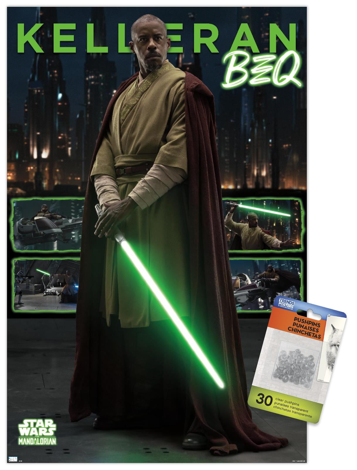 Star Wars: The Mandalorian Season 3 - Kelleran Beq Wall Poster with ...
