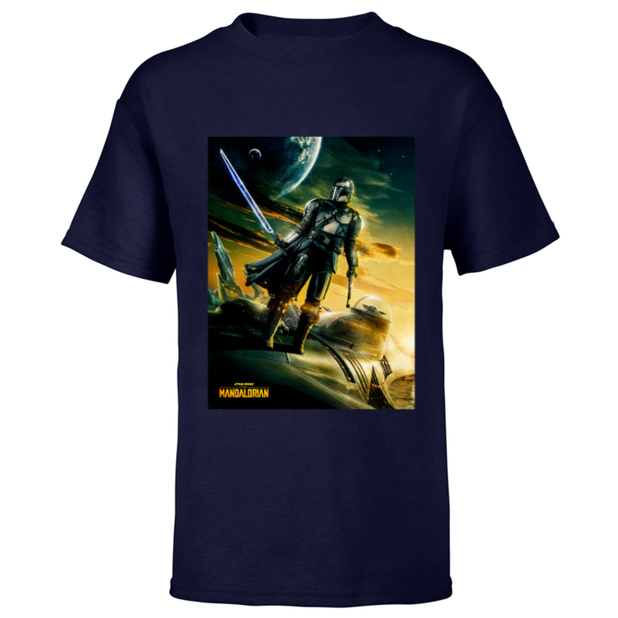 Star Wars The Mandalorian Season 3 Poster Design - Short Sleeve T-Shirt ...