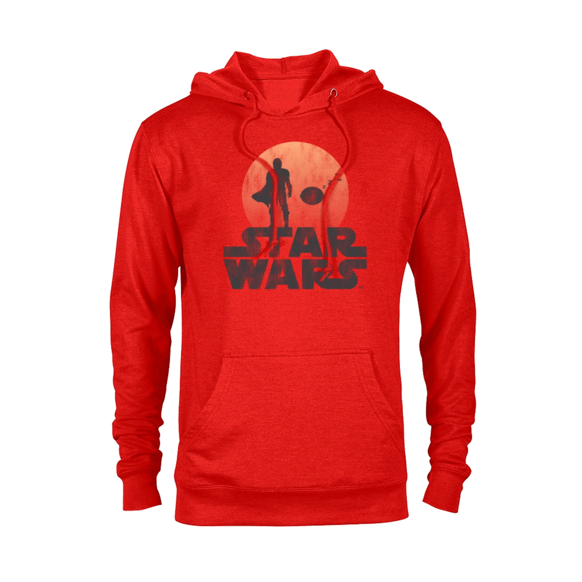 Star Wars The Mandalorian Sleeping Child Silhouette - Pullover Hoodie ...