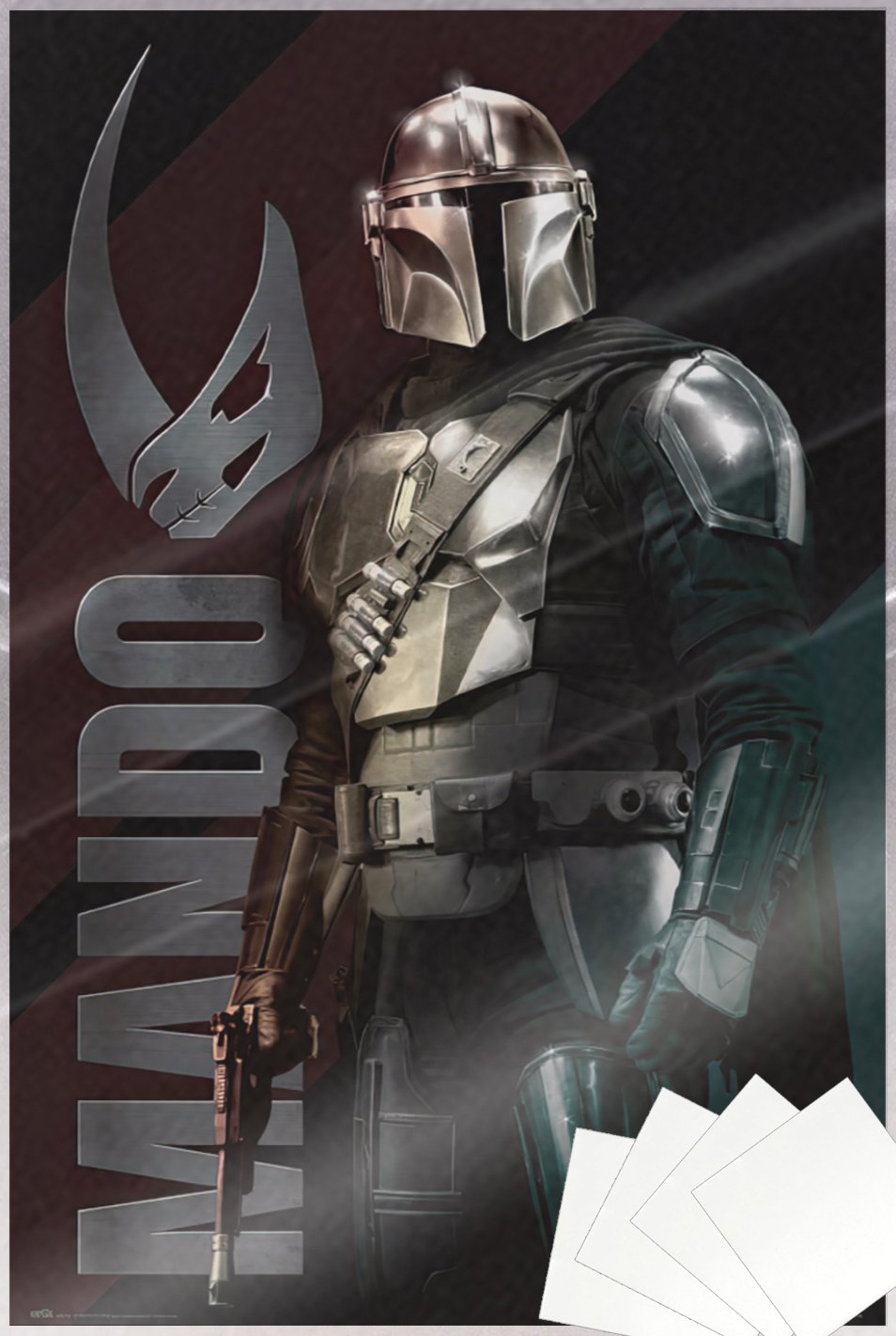 Star Wars: The Mandalorian - TV Show Poster (Season 2 - Mando In ...