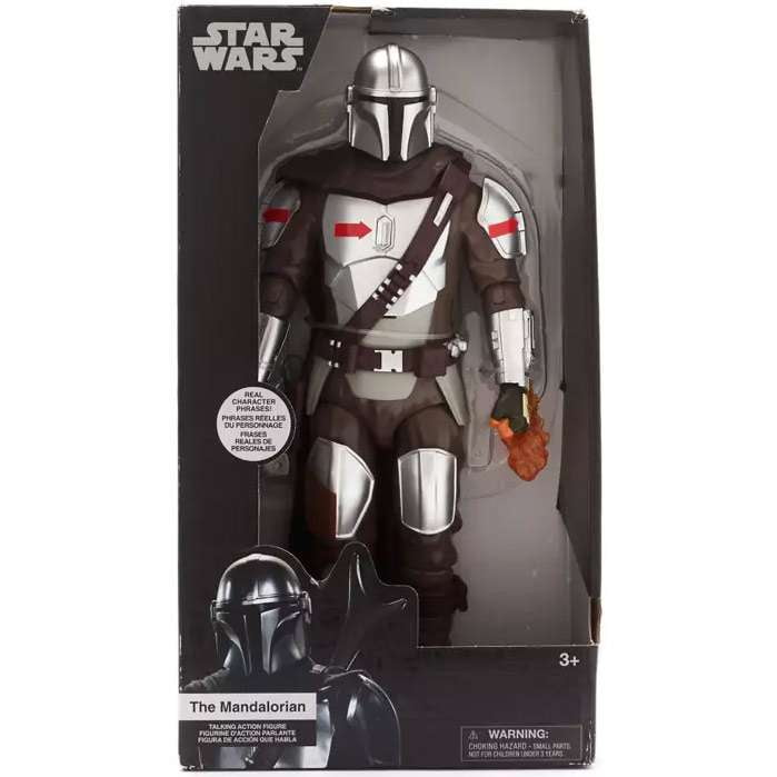 Star Wars The Mandalorian Talking Action Figure - Walmart.com
