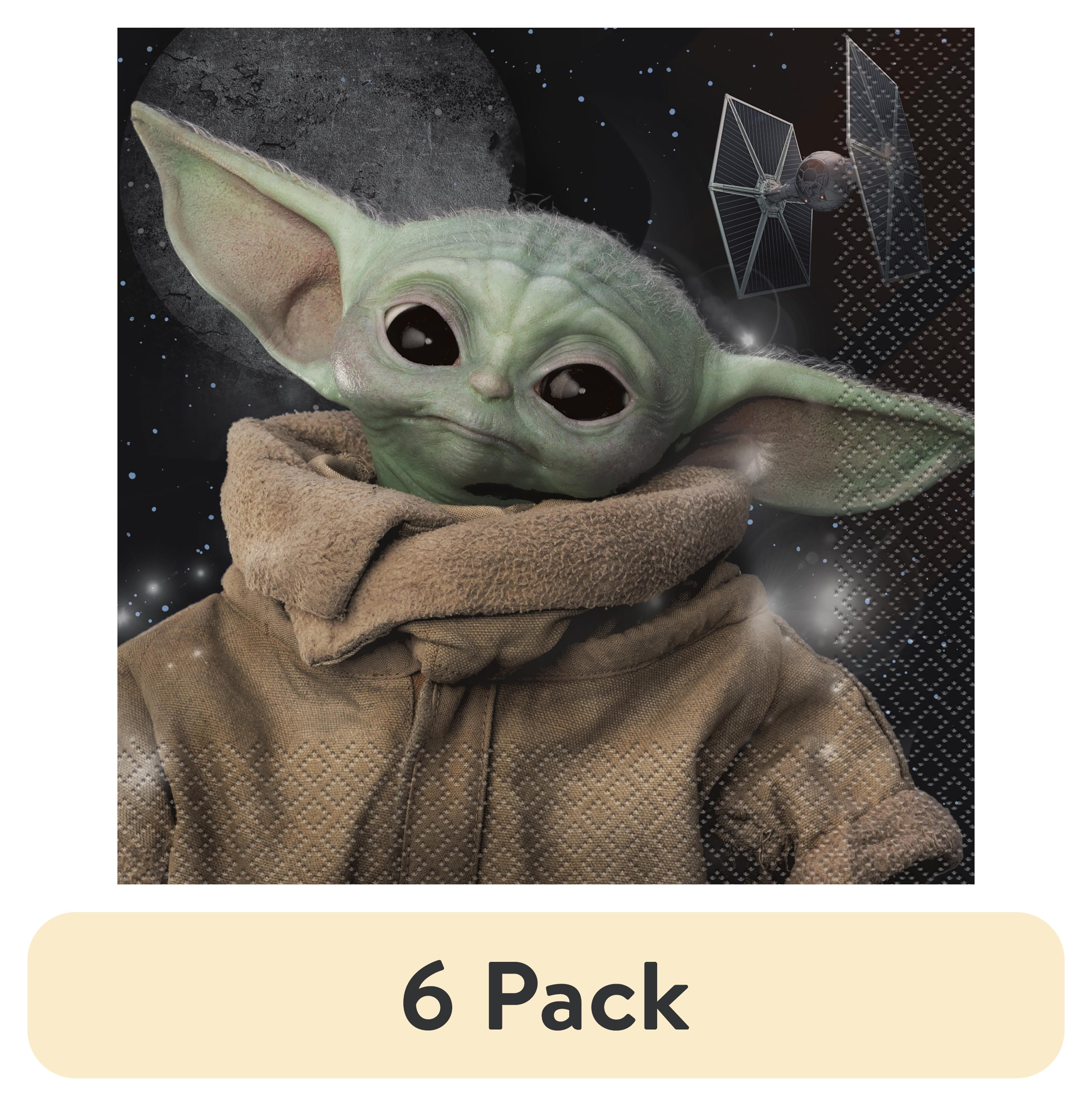 (6 pack) Star Wars The Mandalorian The Child Baby Yoda Birthday Paper ...