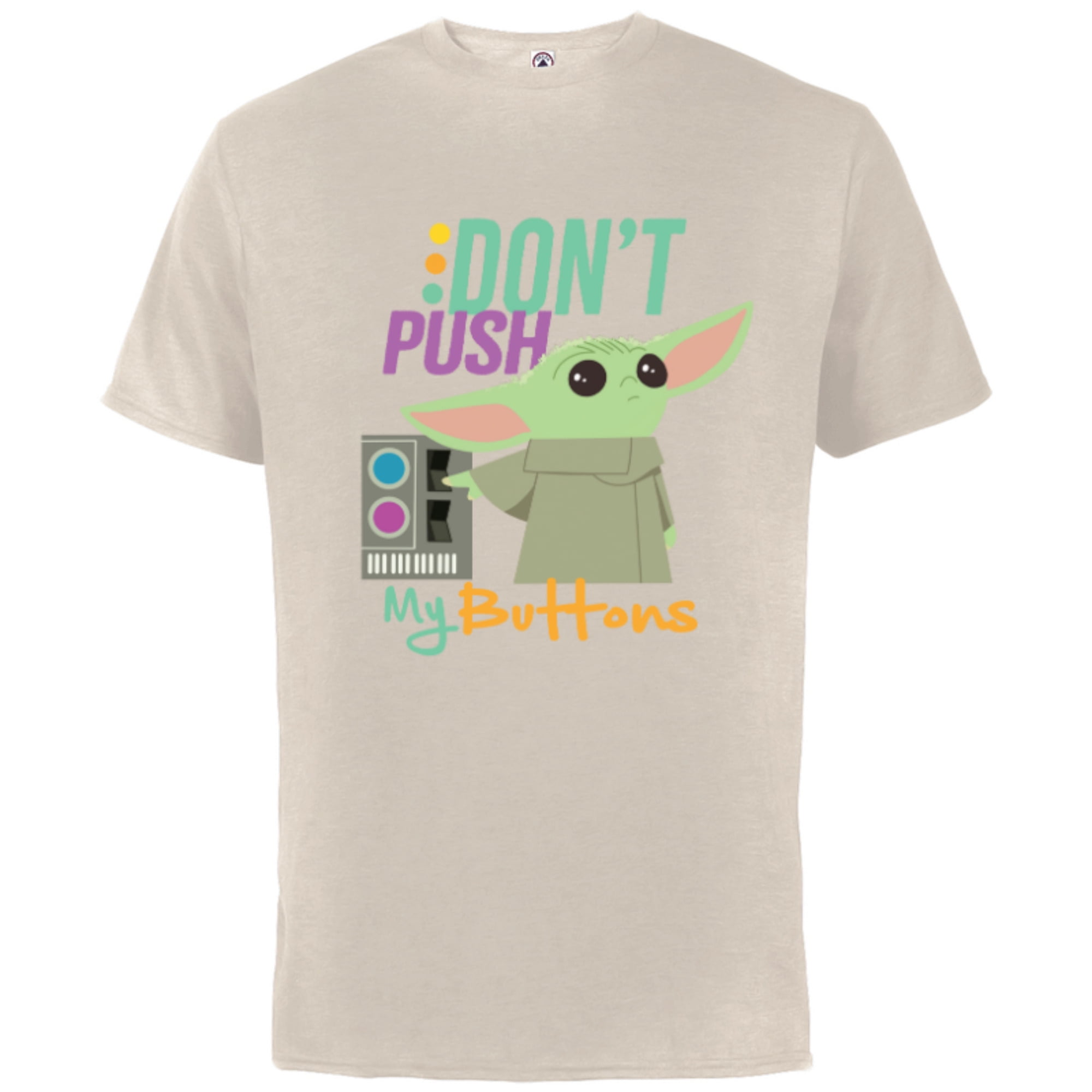 Star Wars The Mandalorian The Child Don't Touch My Buttons - Short ...