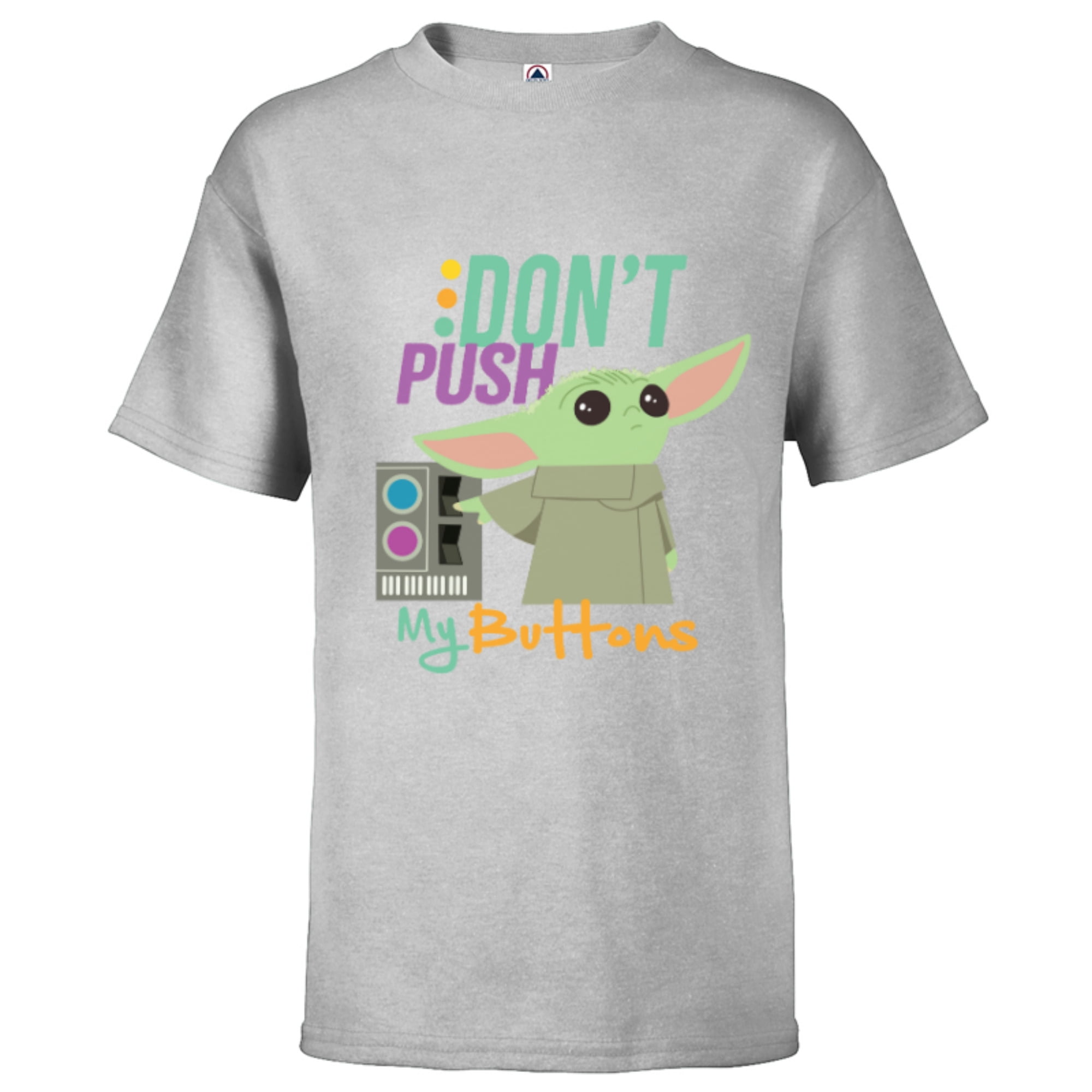 Star Wars The Mandalorian The Child Don't Touch My Buttons - Short ...