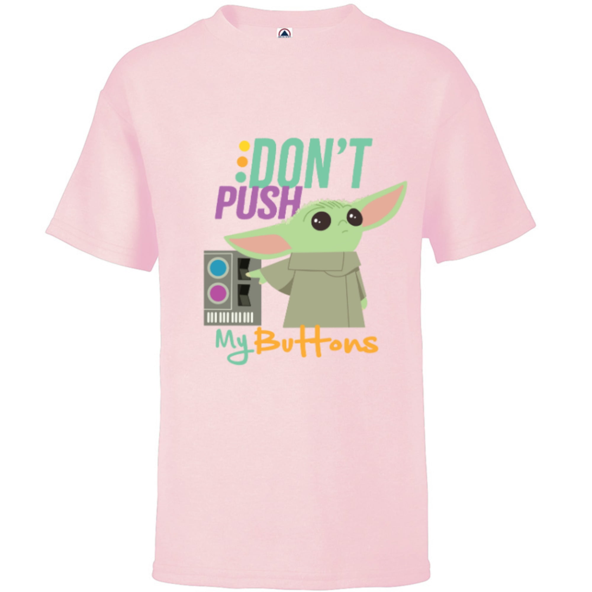 Star Wars The Mandalorian The Child Don't Touch My Buttons - Short ...