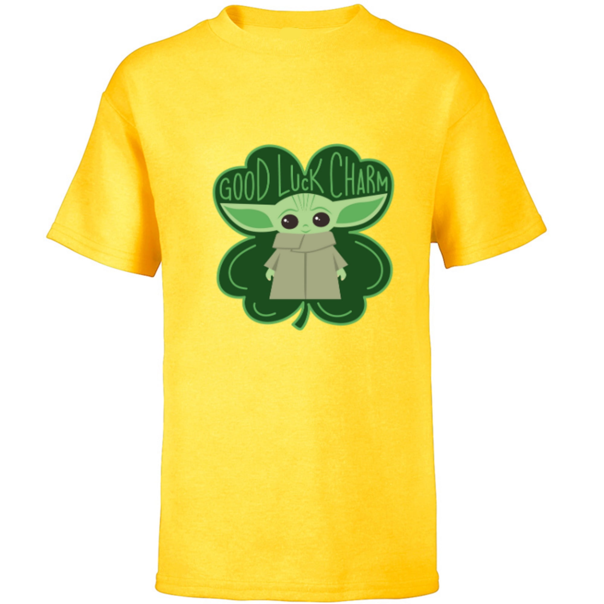 Star Wars The Mandalorian The Child Good Luck Charm Shamrock - Short ...