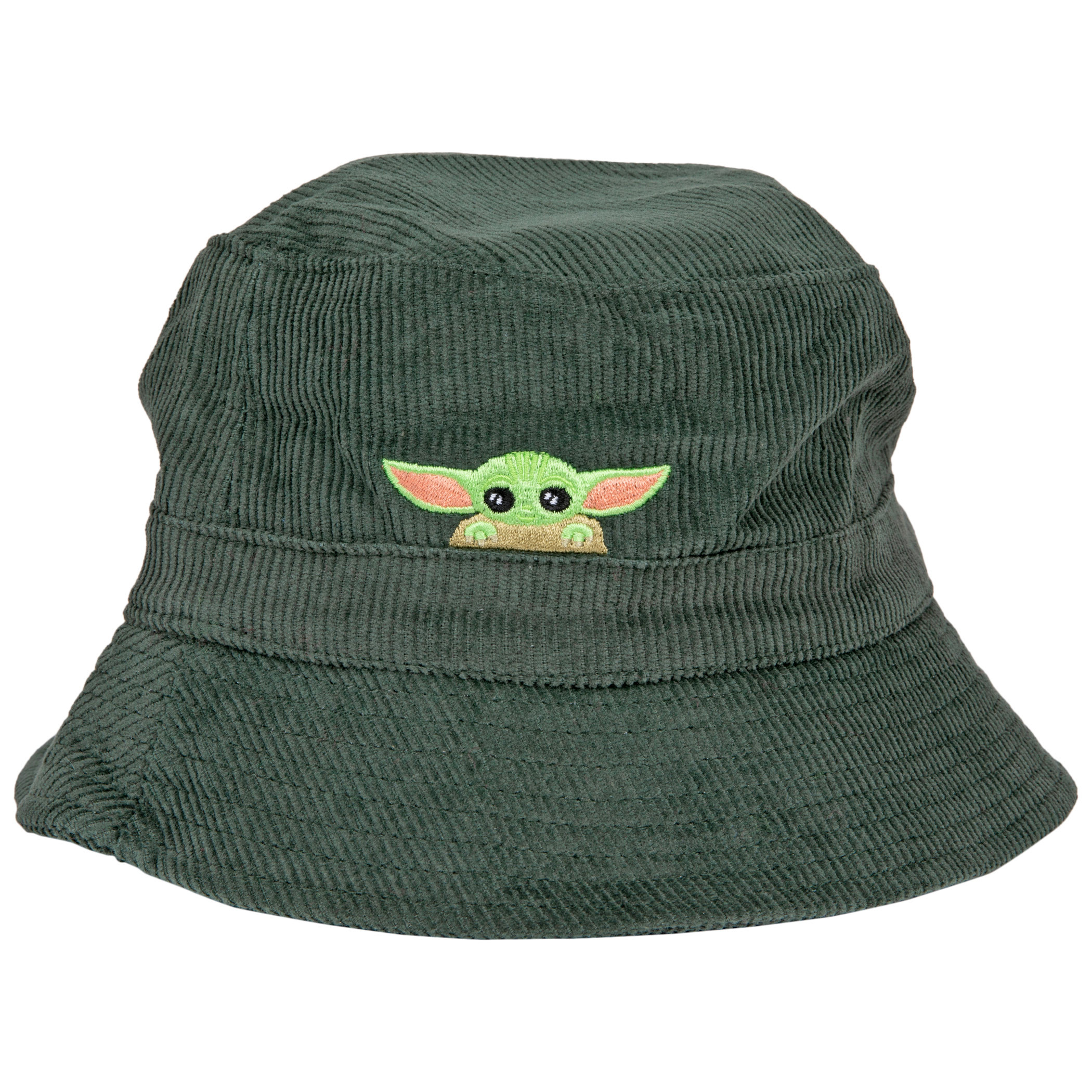 Star Wars The Mandalorian The Child Grogu Peeking Corduroy Bucket Hat ...