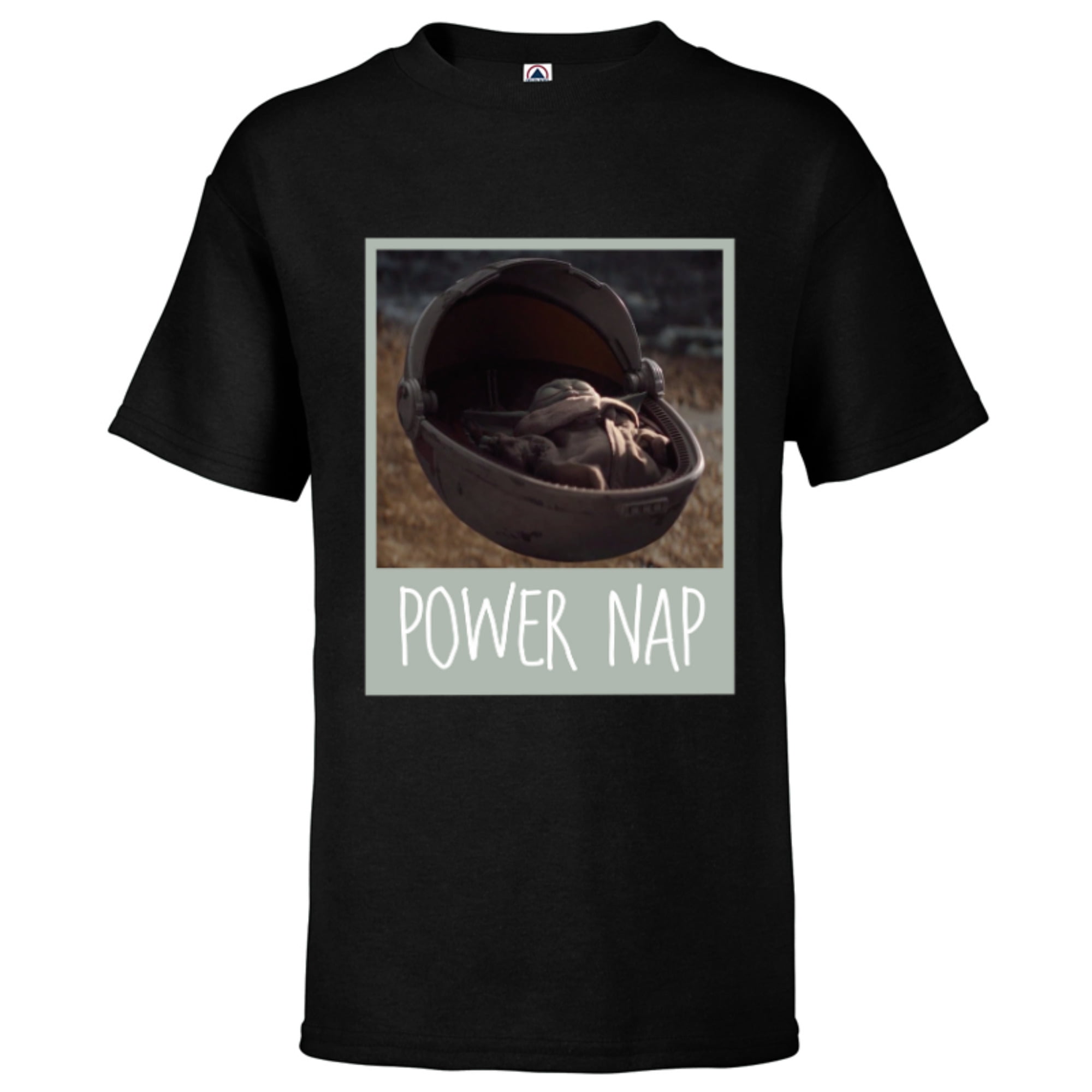 Star Wars The Mandalorian The Child Power Nap - Short Sleeve T-Shirt ...