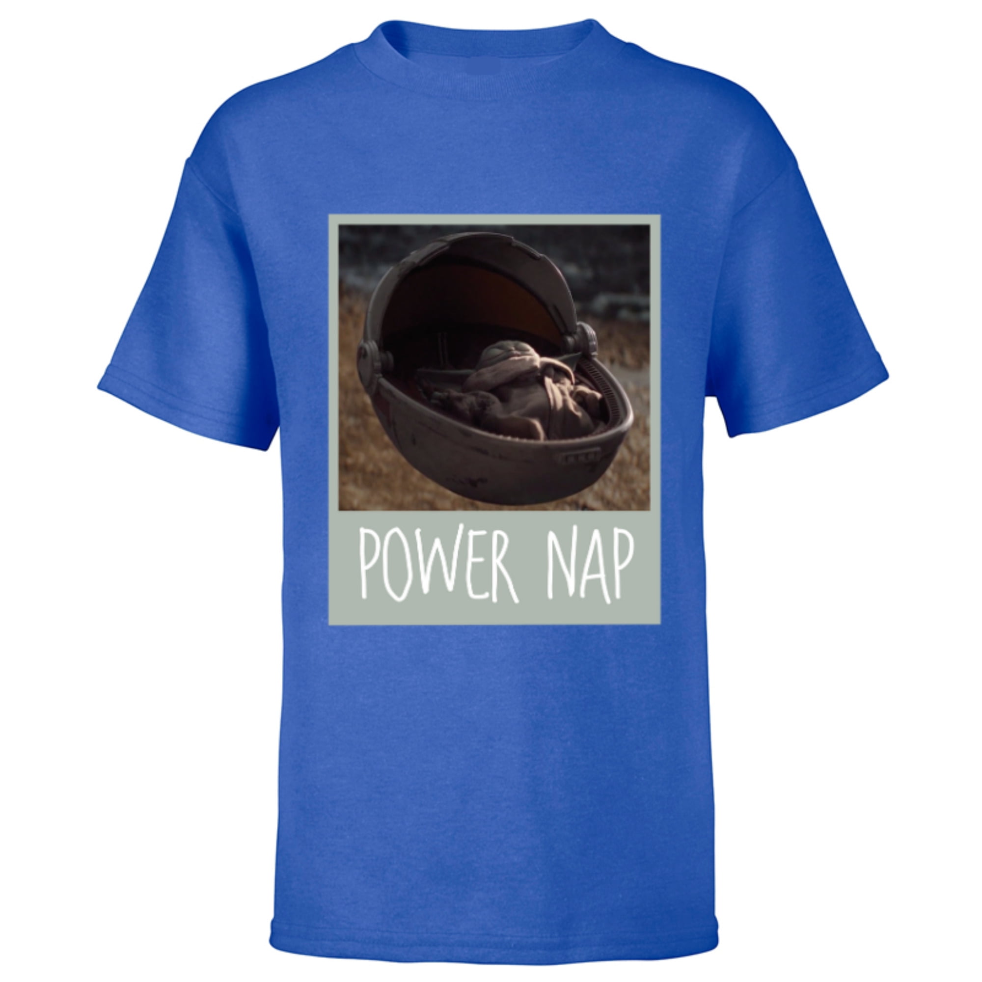 Star Wars The Mandalorian The Child Power Nap - Short Sleeve T-Shirt ...
